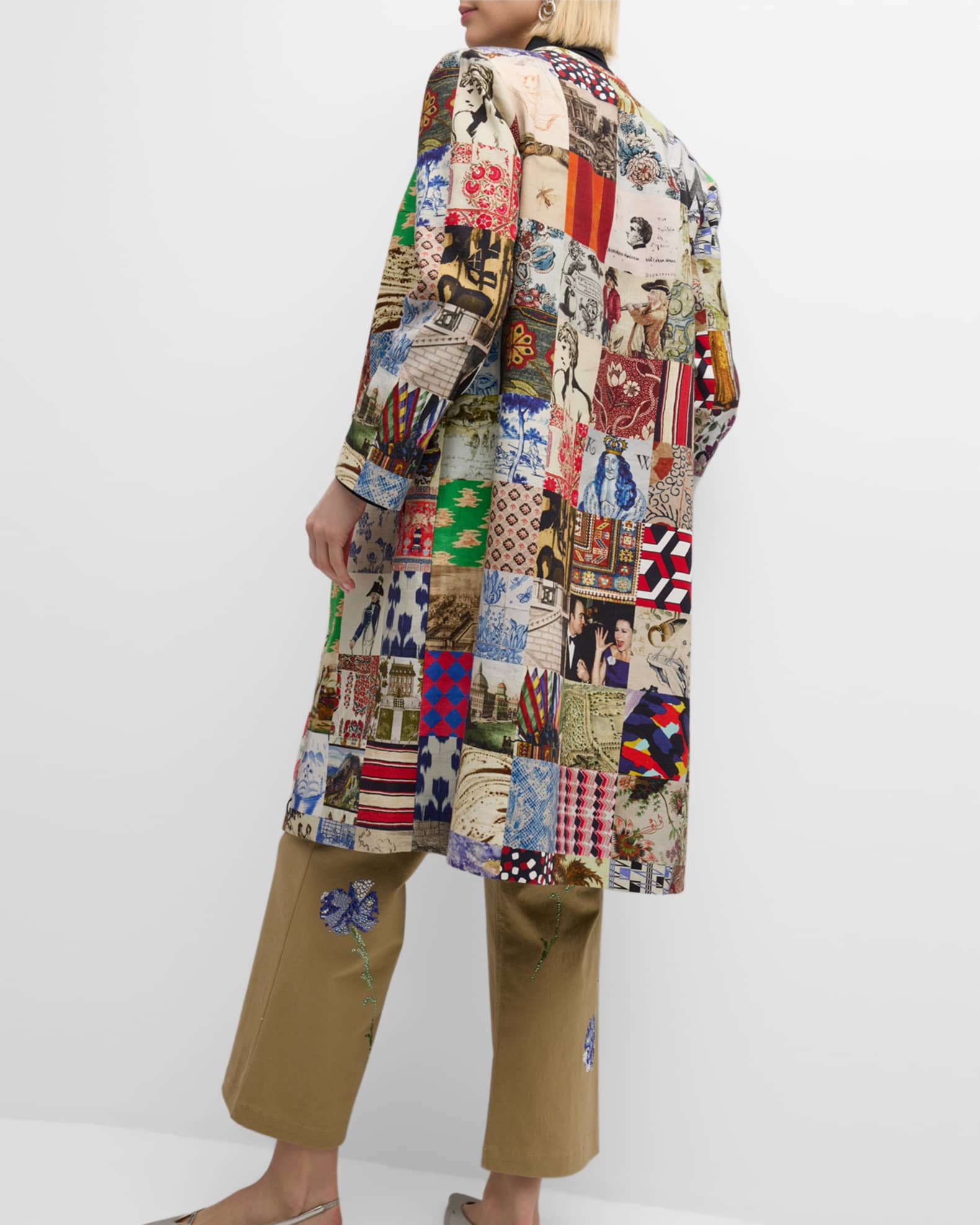 Libertine Bloomsbury Collage Printed Duster | Neiman Marcus