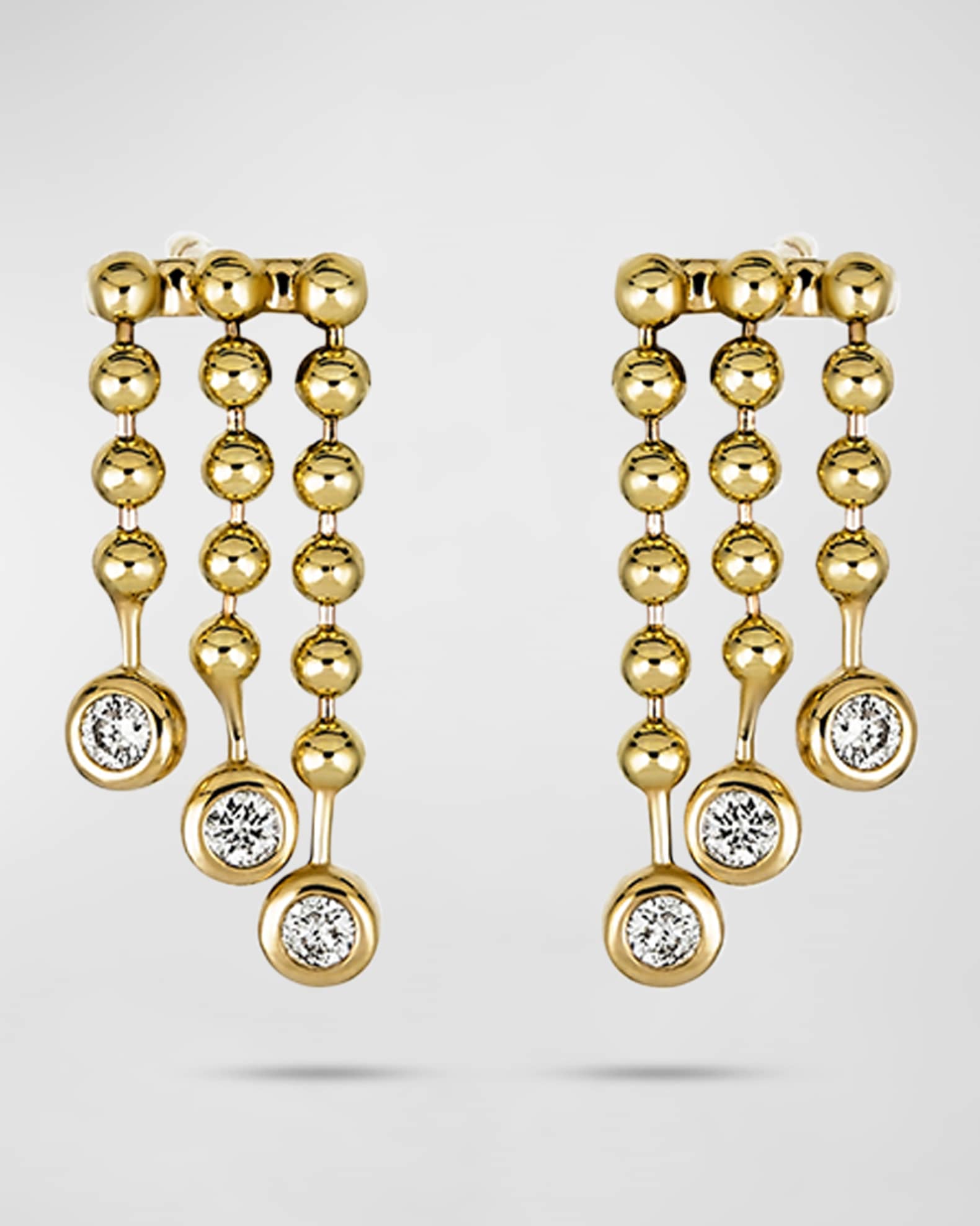STONE AND STRAND Bedazzle Diamond Stud Earrings | Neiman Marcus