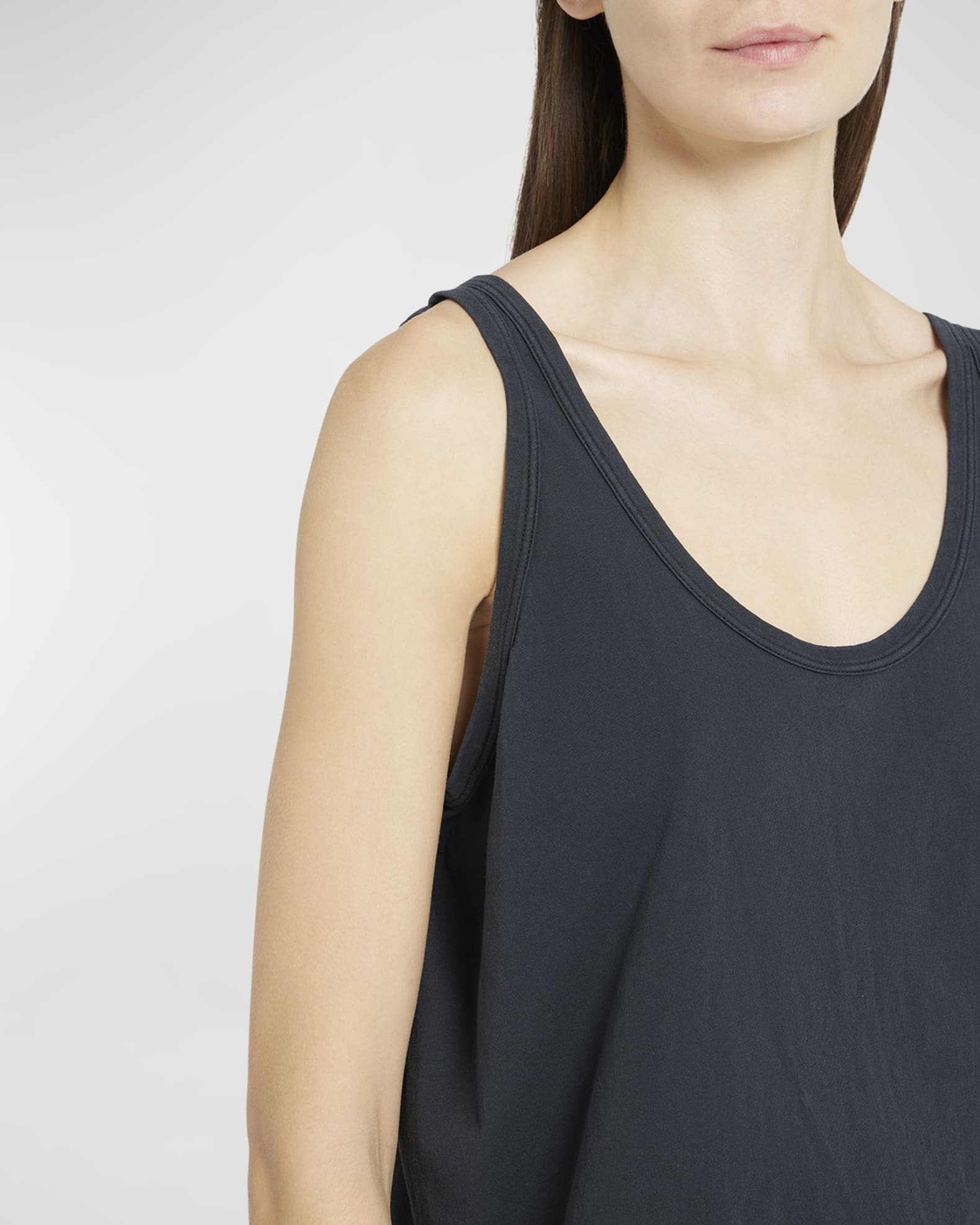 THE ROW Aika Relaxed Tank Top | Neiman Marcus