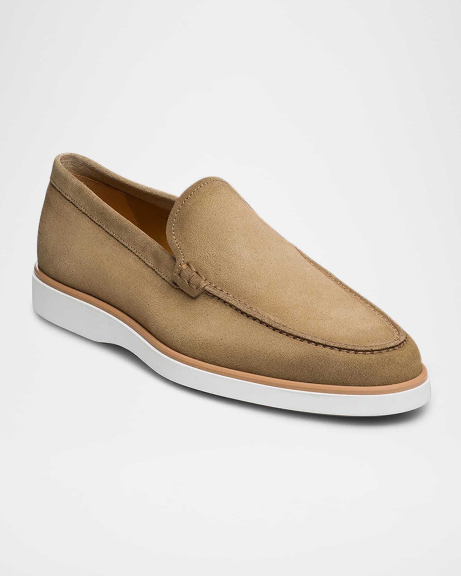 Magnanni Men's Lourenco Suede Sneaker Loafers | Neiman Marcus