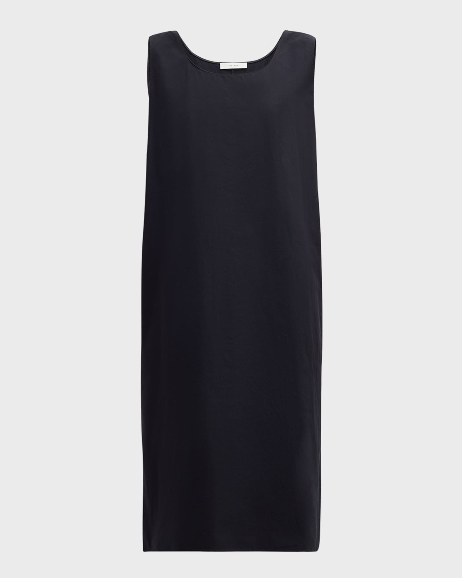 THE ROW Janah Scoop-Neck Sleeveless Midi Shift Dress | Neiman Marcus