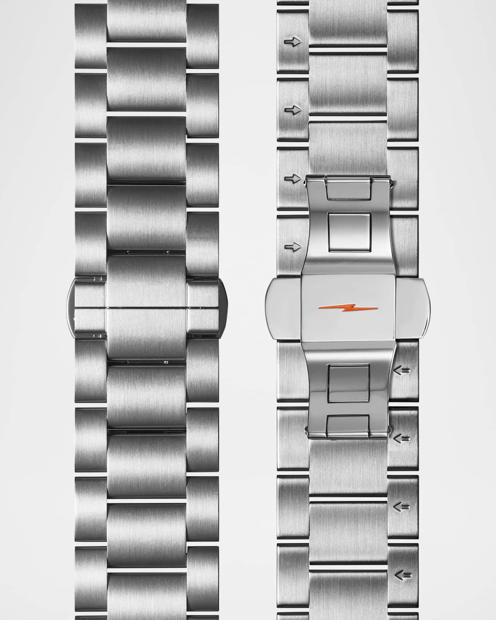 Shinola Runwell Sport Chrono Leather and Titanium Watch Gift Set ...