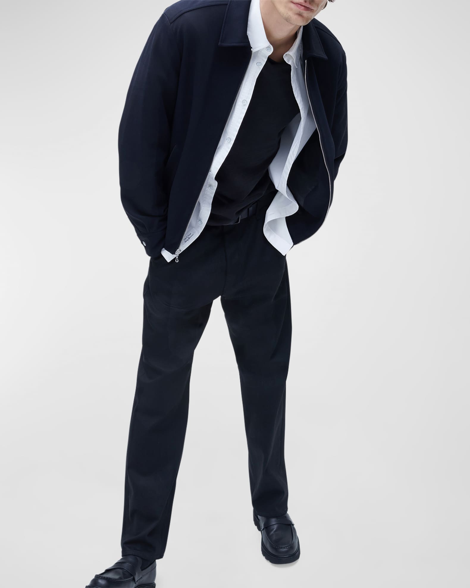 Rag & Bone Men's Irving Knit Jacket | Neiman Marcus