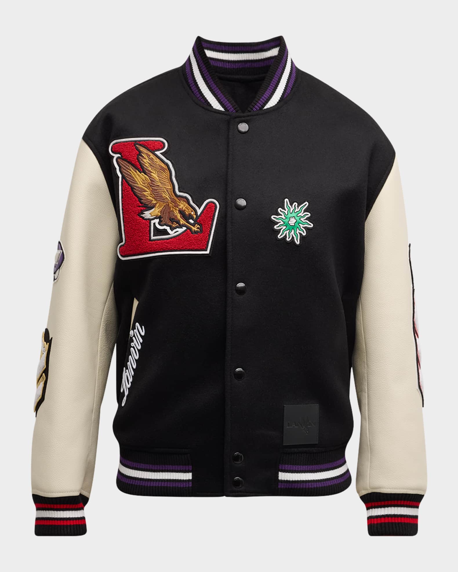 Lanvin x Future Men's Varsity Jacket | Neiman Marcus