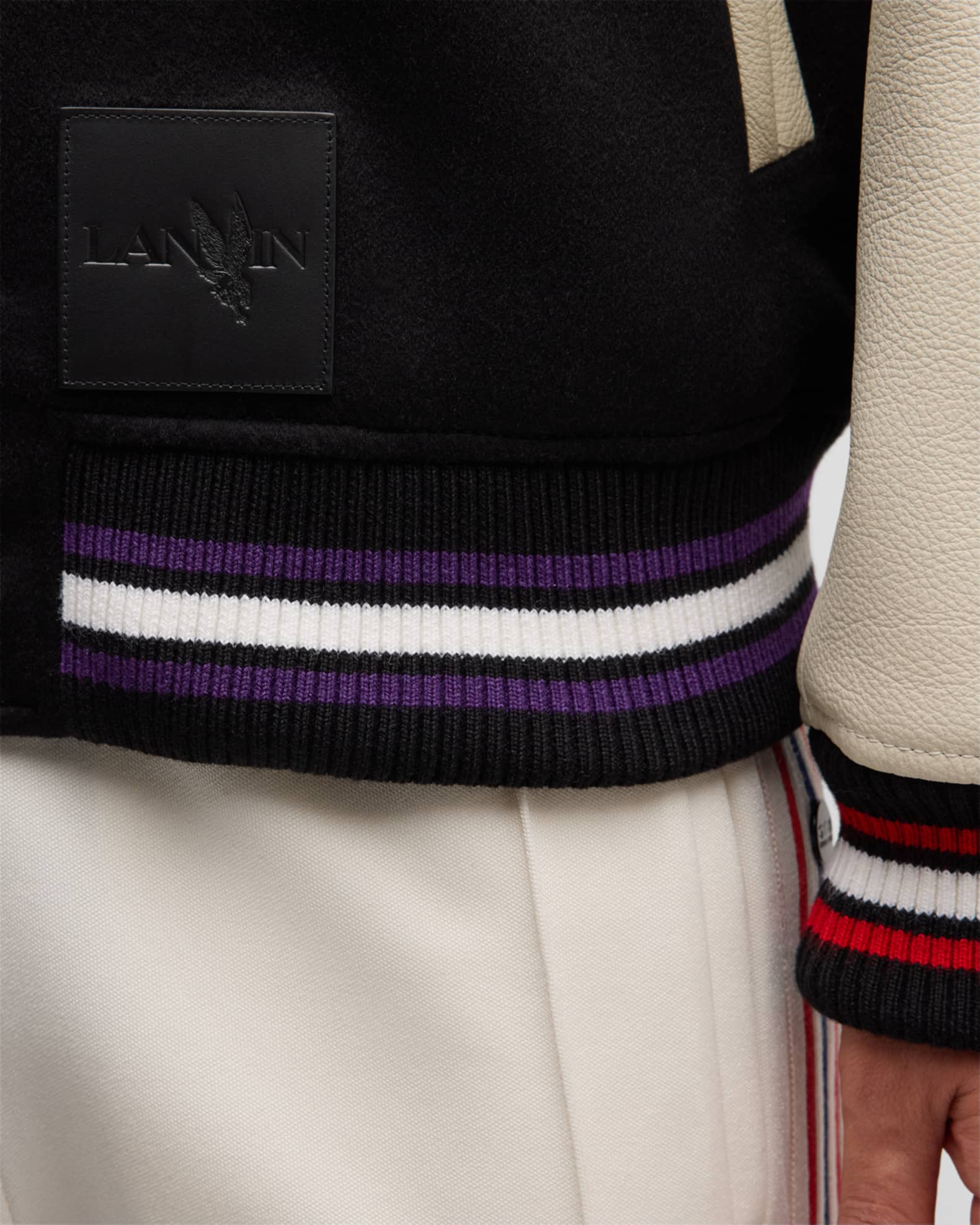 Lanvin x Future Men's Varsity Jacket | Neiman Marcus