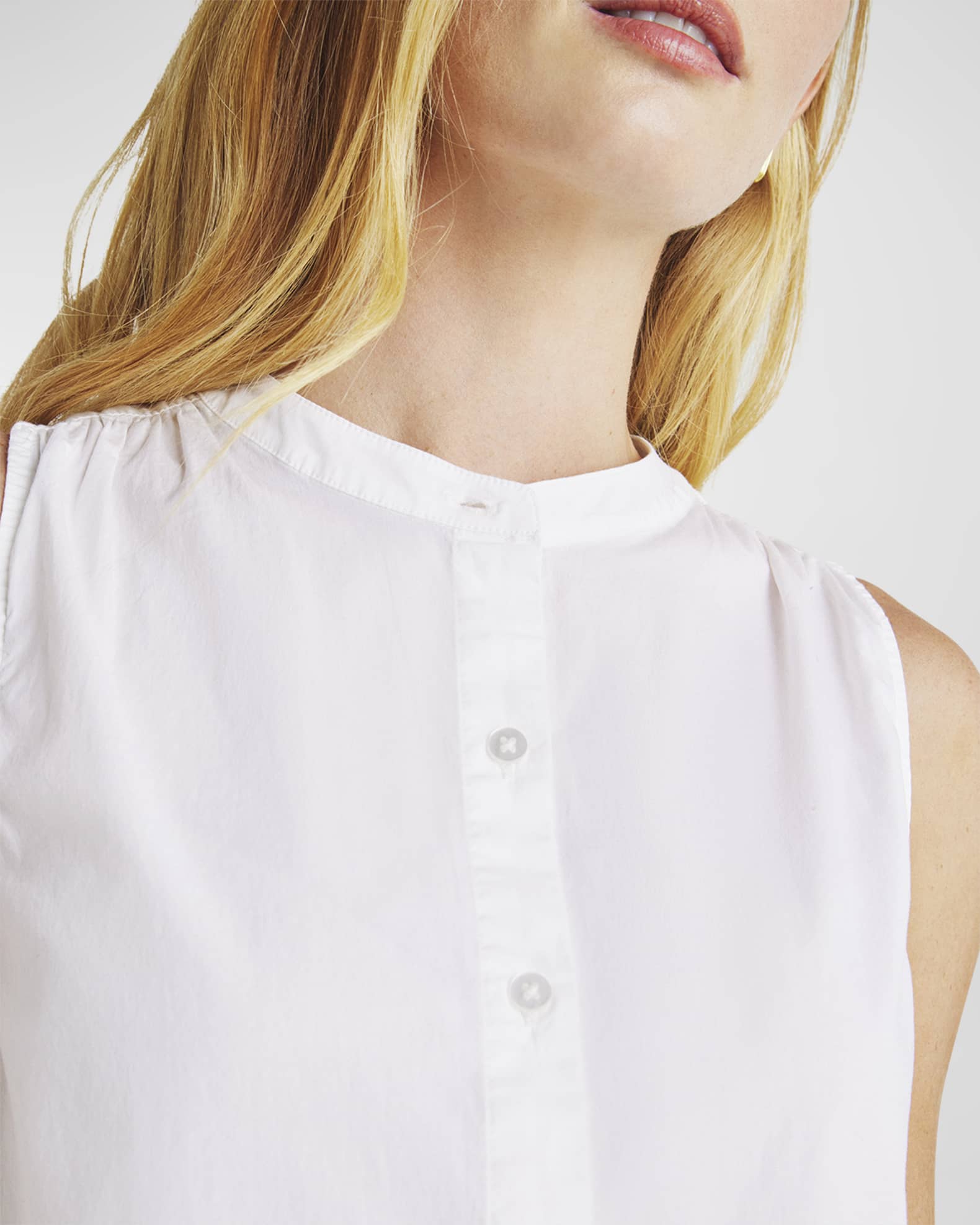 Splendid Warren Band-Collar Tank Top | Neiman Marcus