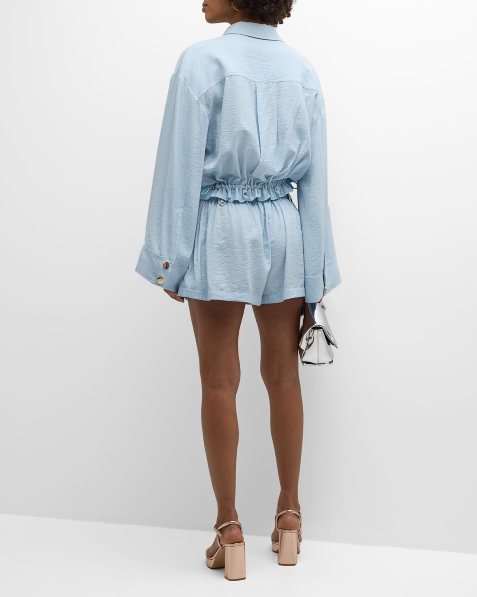 Ramy Brook Chelsea Textured Twill Jacket | Neiman Marcus