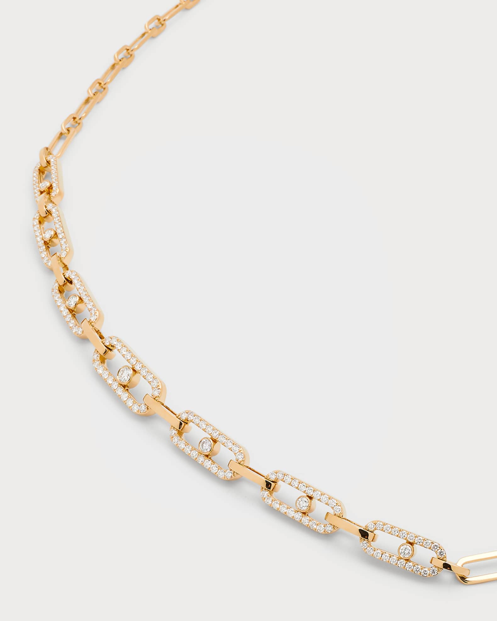 Messika MOVE UNO 18K YELLOW GOLD DIAMOND CHOKER | Neiman Marcus