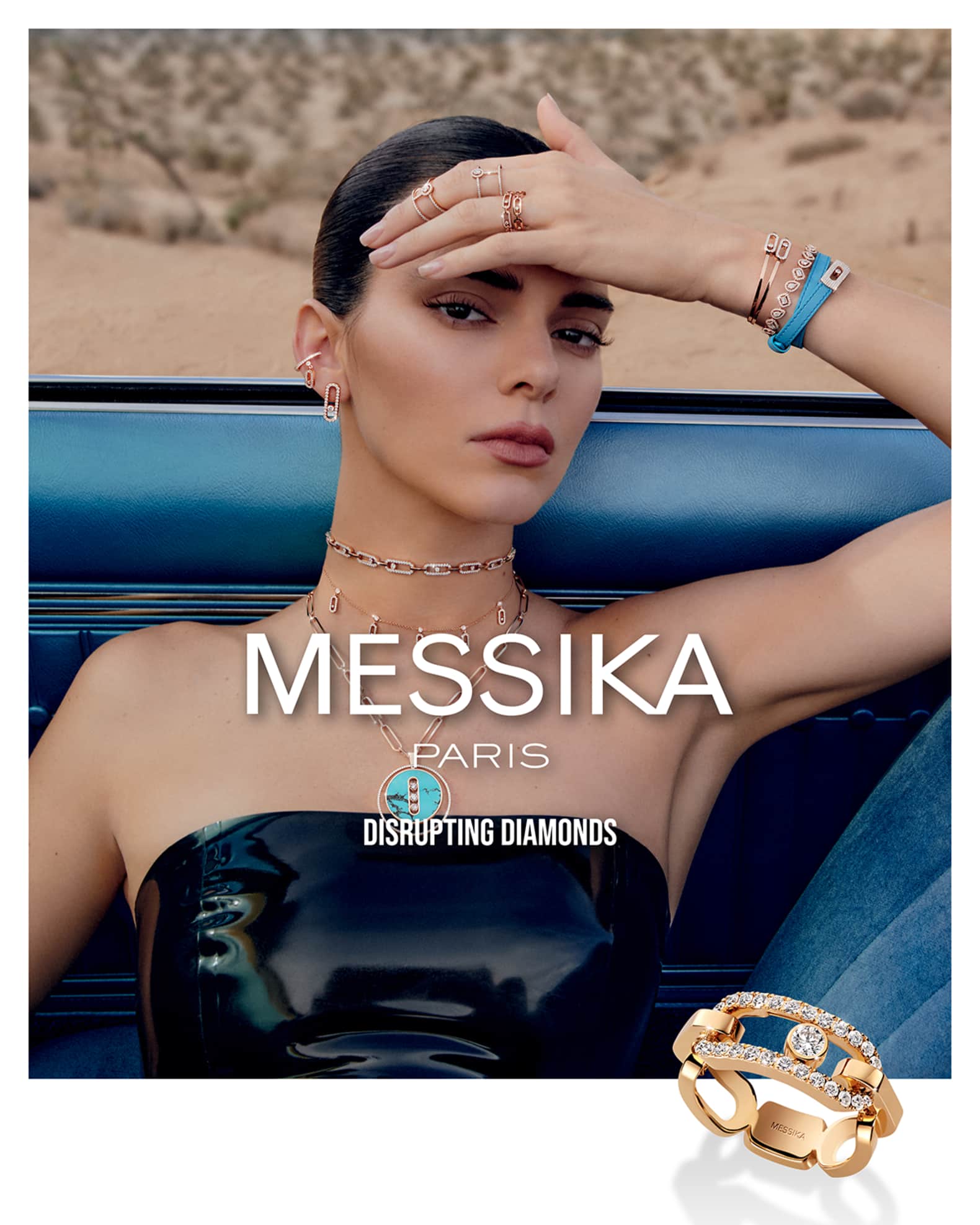 Messika MOVE UNO 18K YELLOW GOLD DIAMOND CHOKER | Neiman Marcus