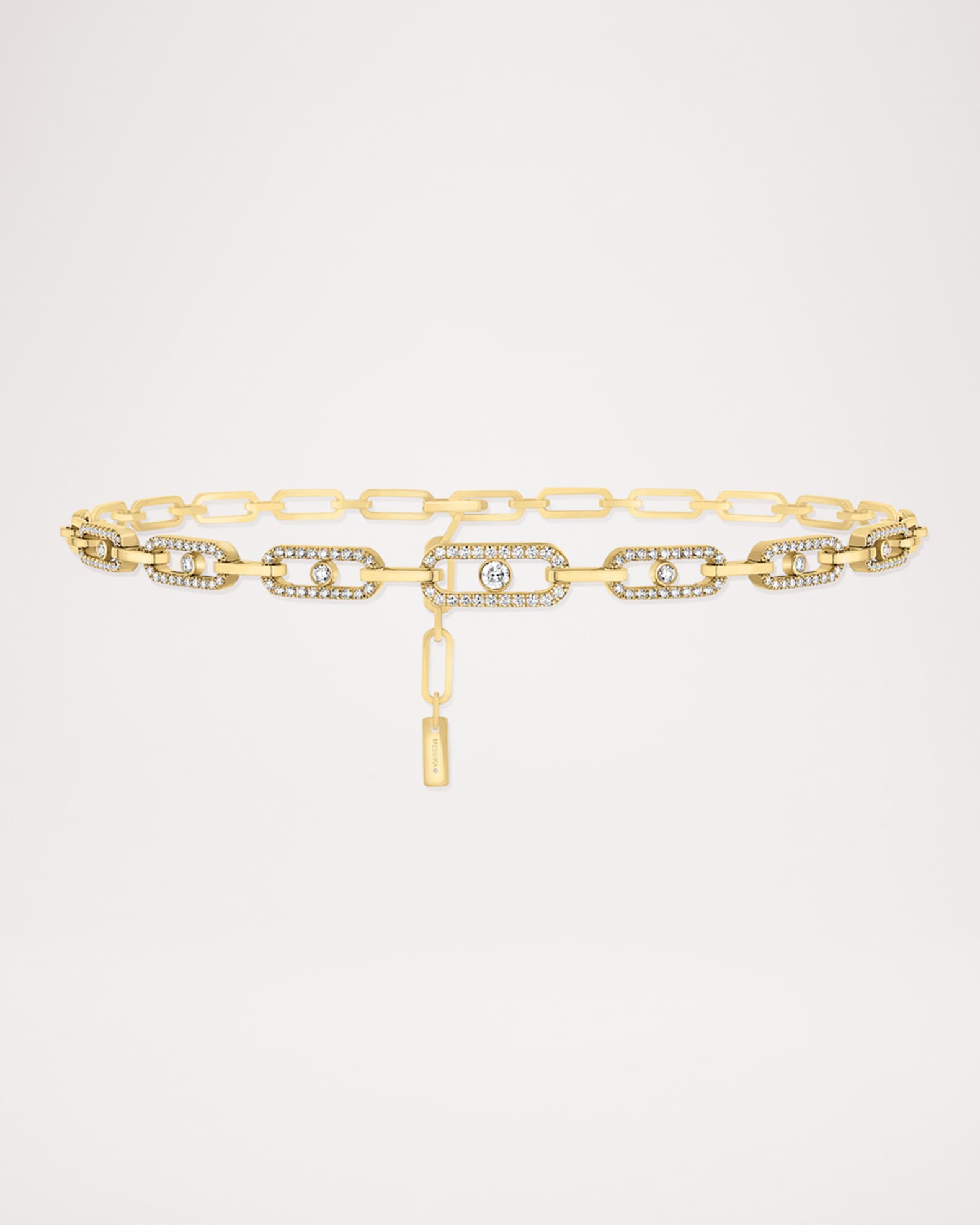 Messika MOVE UNO 18K YELLOW GOLD DIAMOND CHOKER | Neiman Marcus