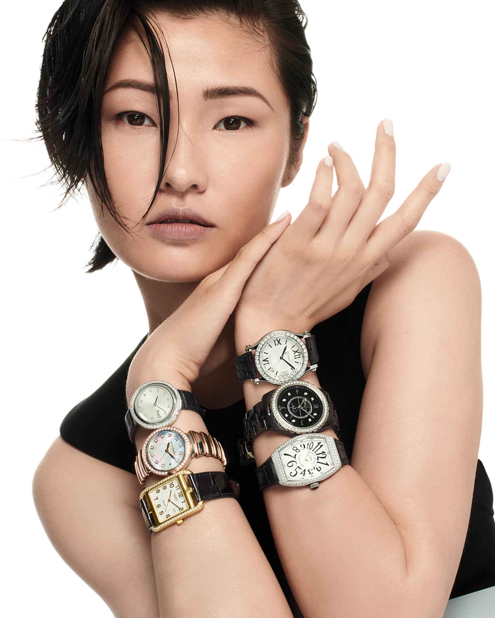 Chopard Happy Sport 36mm Stainless Steel Diamond Watch | Neiman Marcus