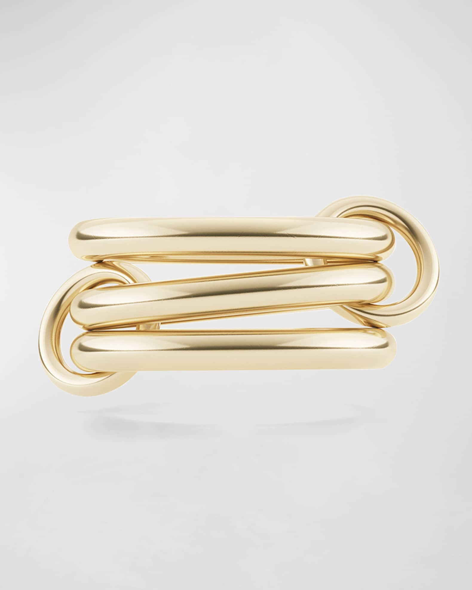 Spinelli Kilcollin Men's Taurus Yellow Gold 3-Link Ring, Size 10.5 ...