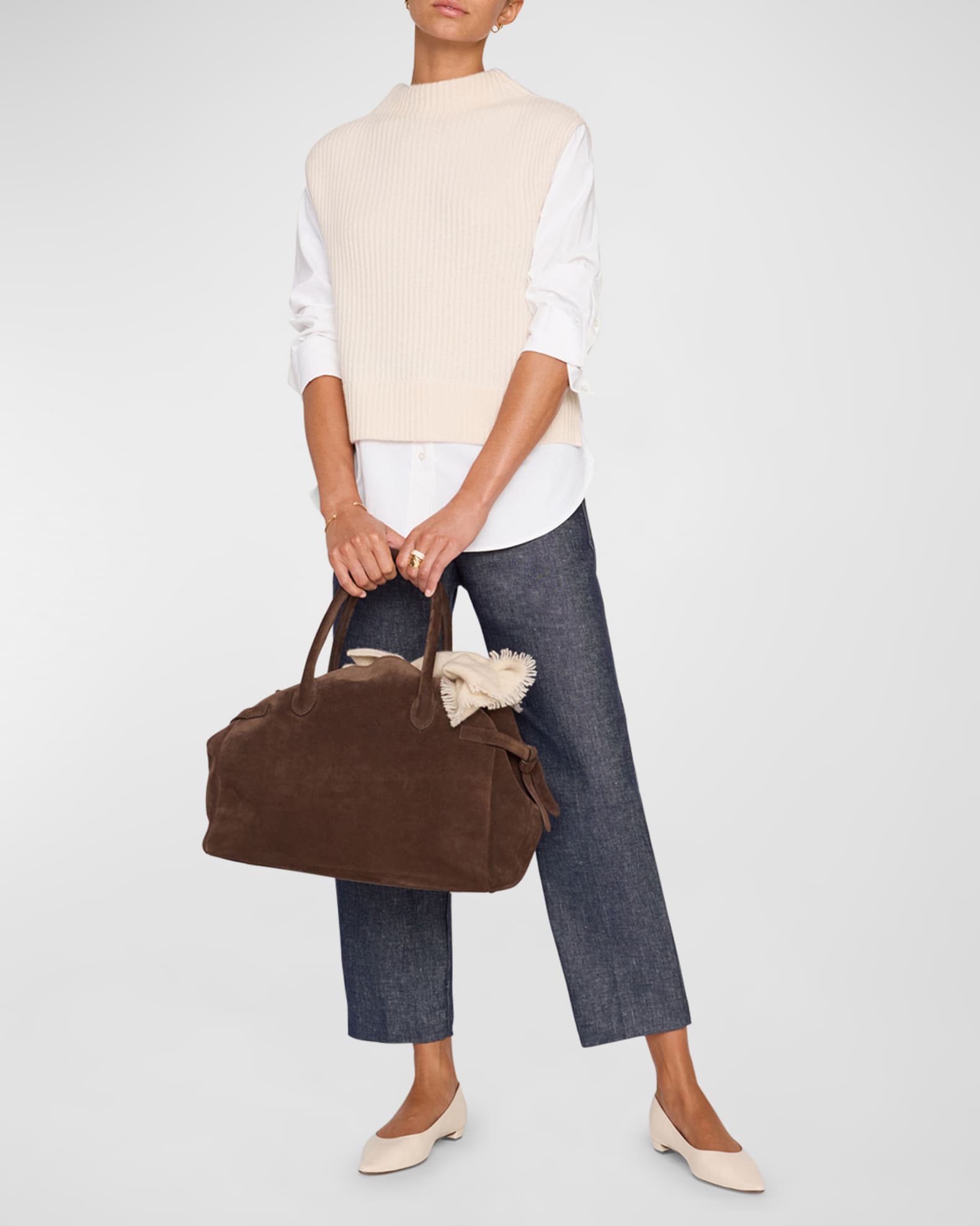 Brochu Walker Joni Mock-Neck Layered Looker | Neiman Marcus