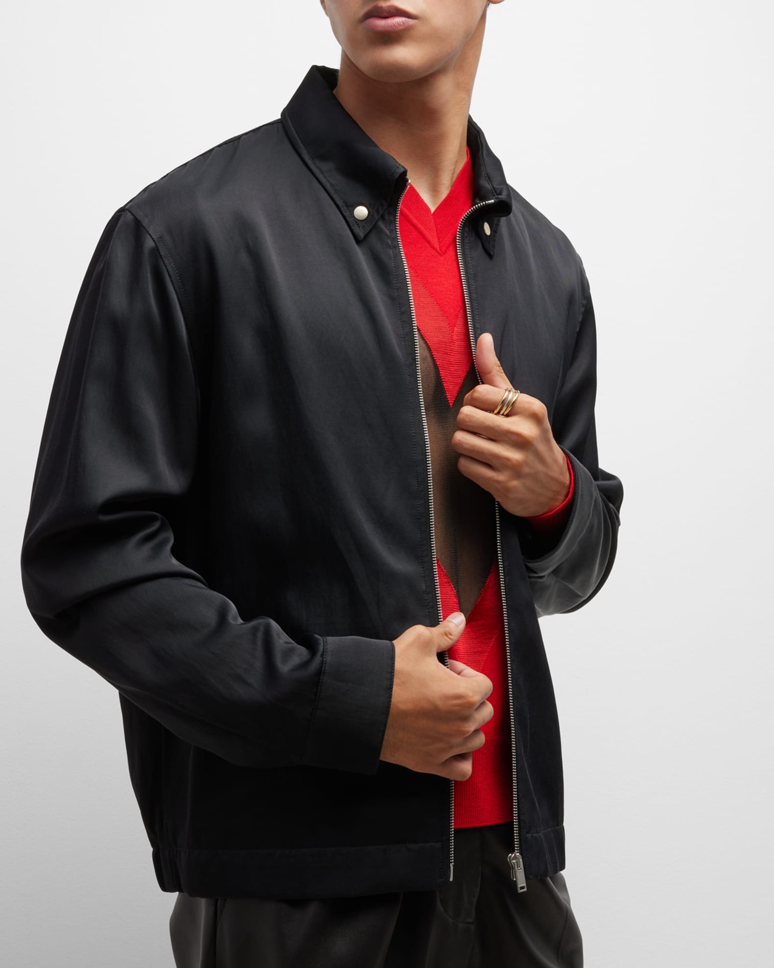 Spinelli Kilcollin Men's Taurus SG 3-Link Ring in 18K Yellow Gold and ...