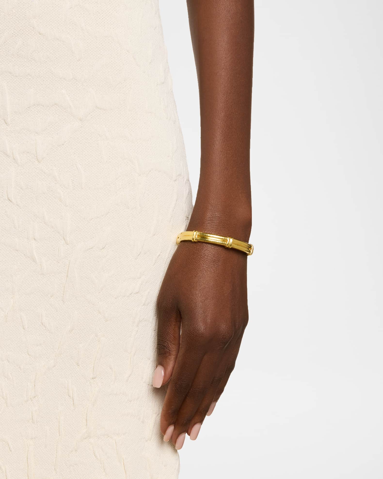 Elizabeth Locke 19k Gold Banded Bangle Bracelet | Neiman Marcus