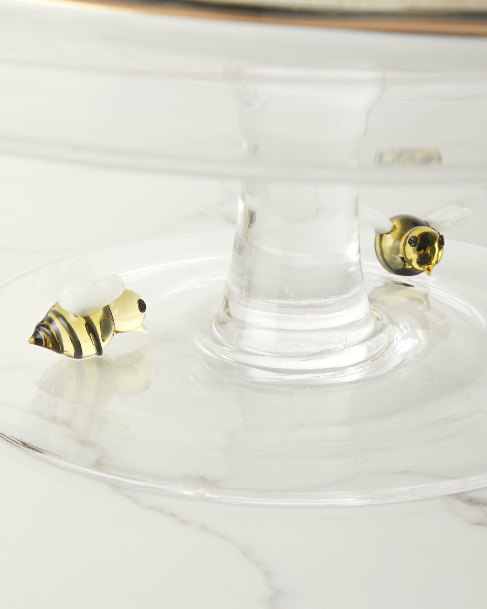 Neiman Marcus Bee Cake Stand and Dome | Neiman Marcus