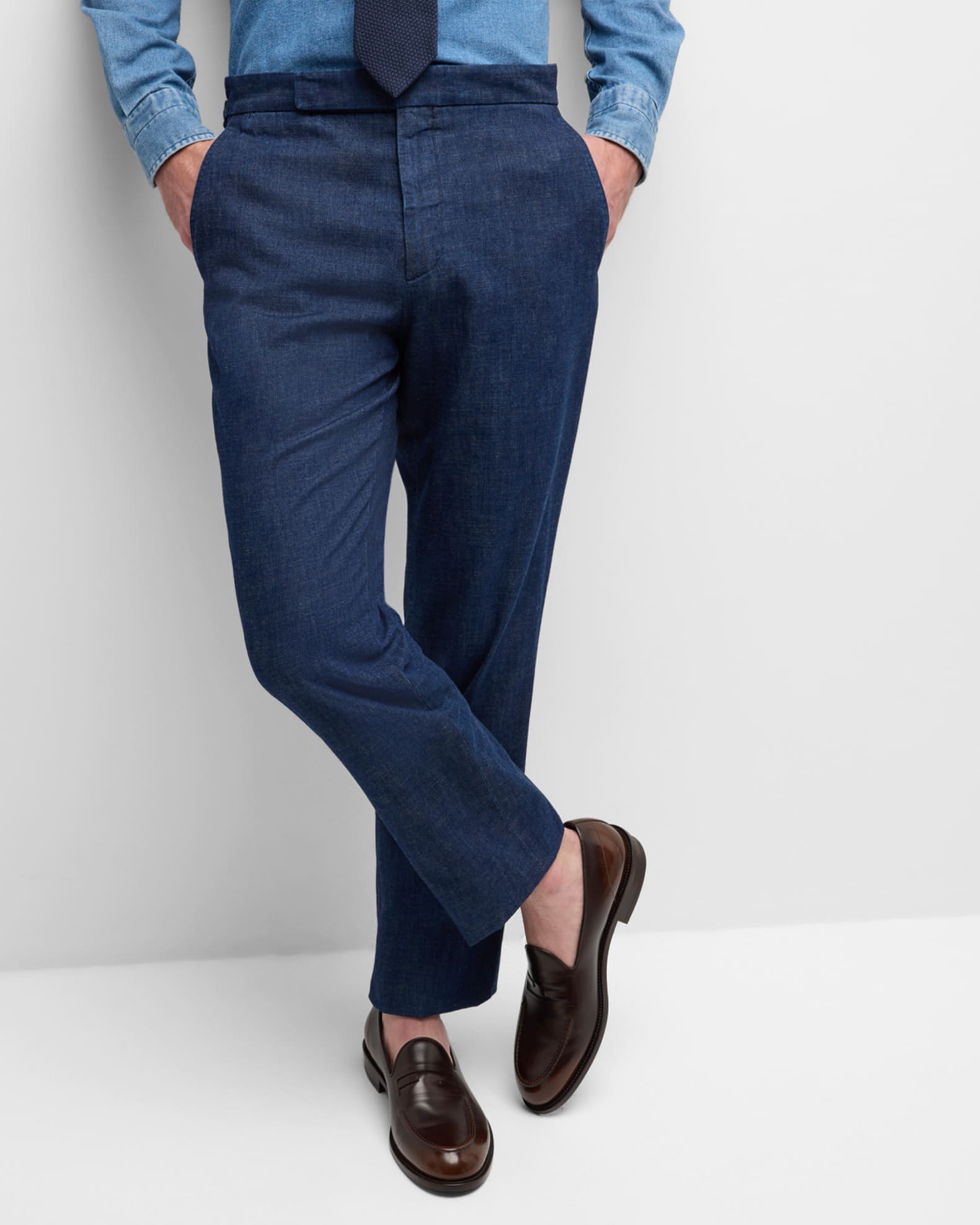 Ralph Lauren Purple Label Men's Gregory Hand-Tailored Denim Suit ...