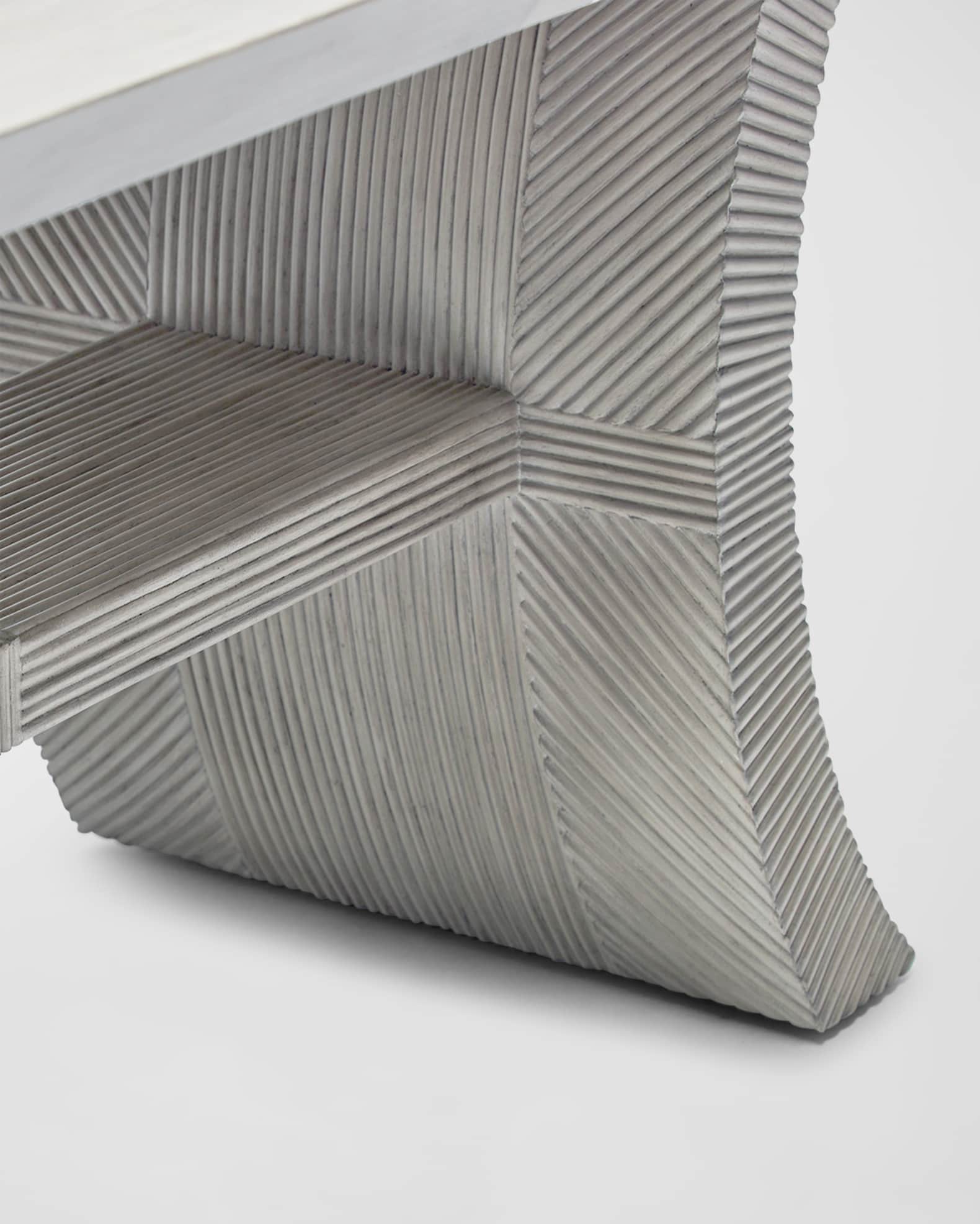 Interlude Home Deefield Dining Table with Leaf | Neiman Marcus