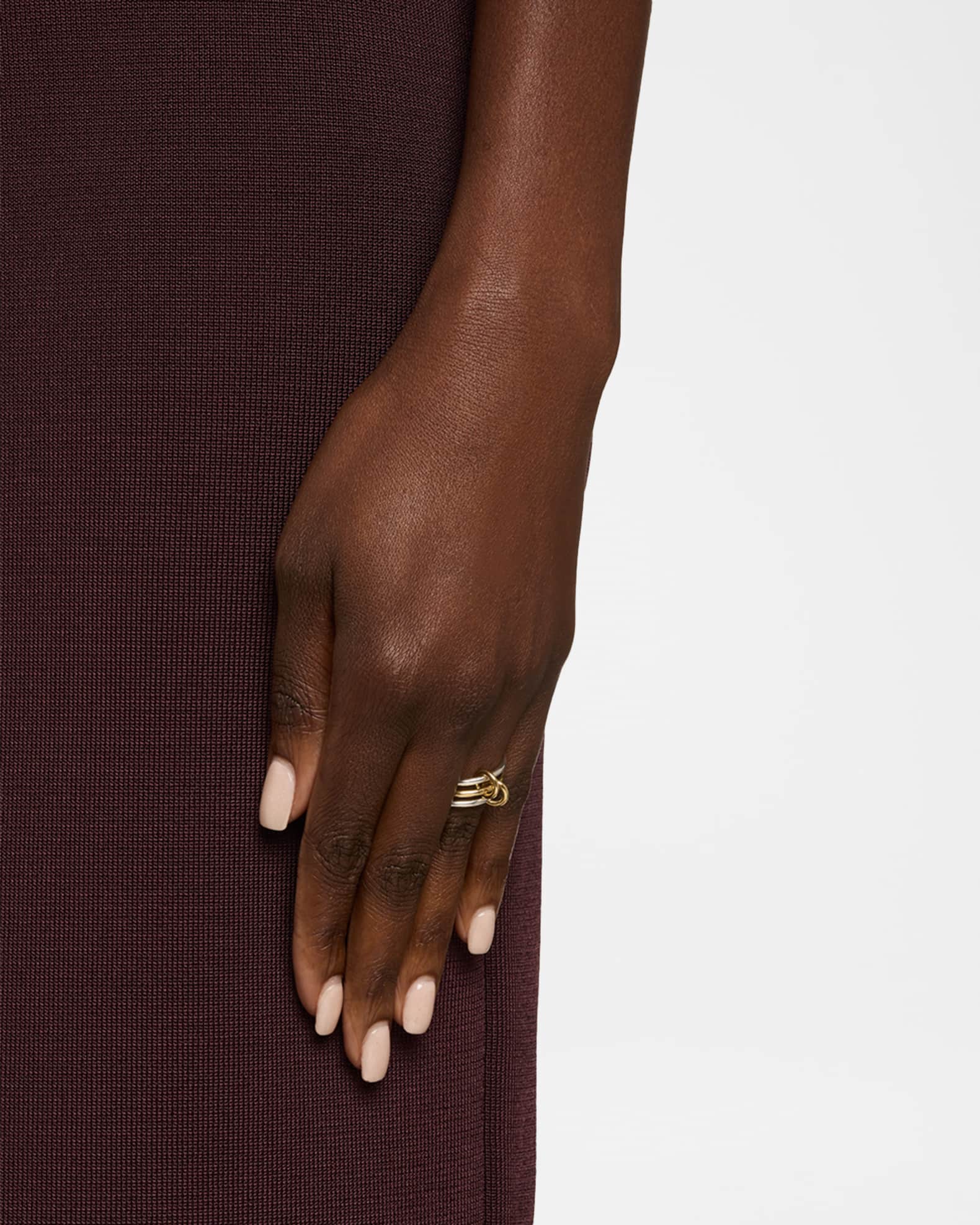 Spinelli Kilcollin Solarium 18K Yellow Gold and Sterling Silver Ring ...