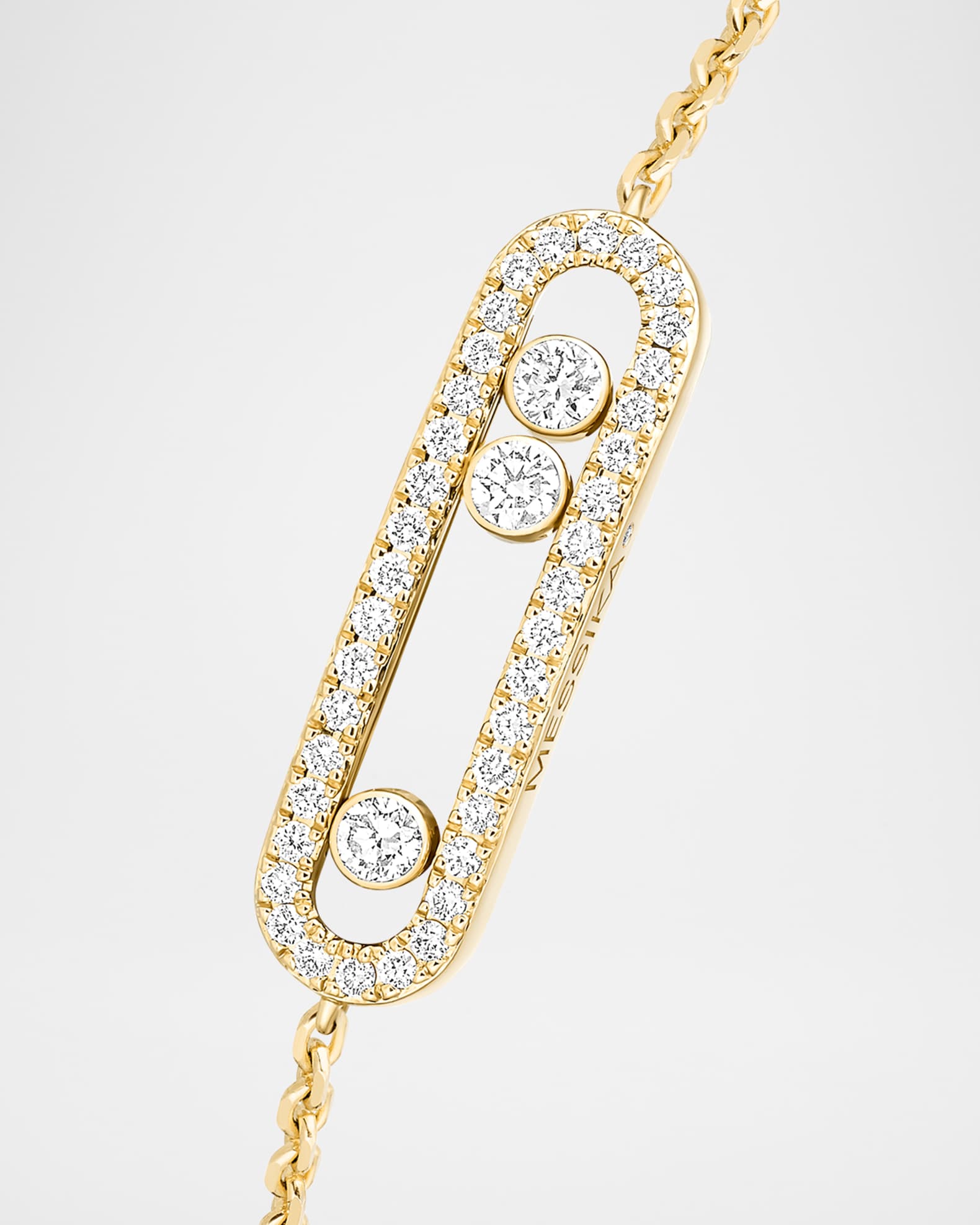 Messika BABY MOVE PAVE DIAMOND BRACELET | Neiman Marcus