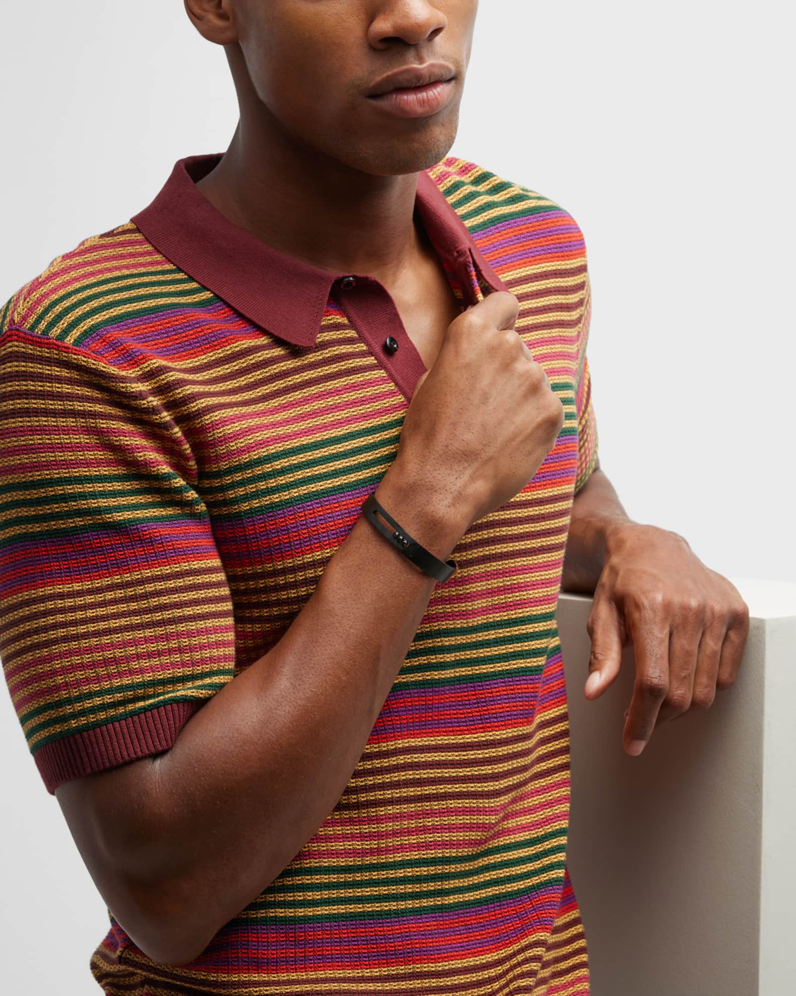 Messika Move Titanium Black Bangle | Neiman Marcus