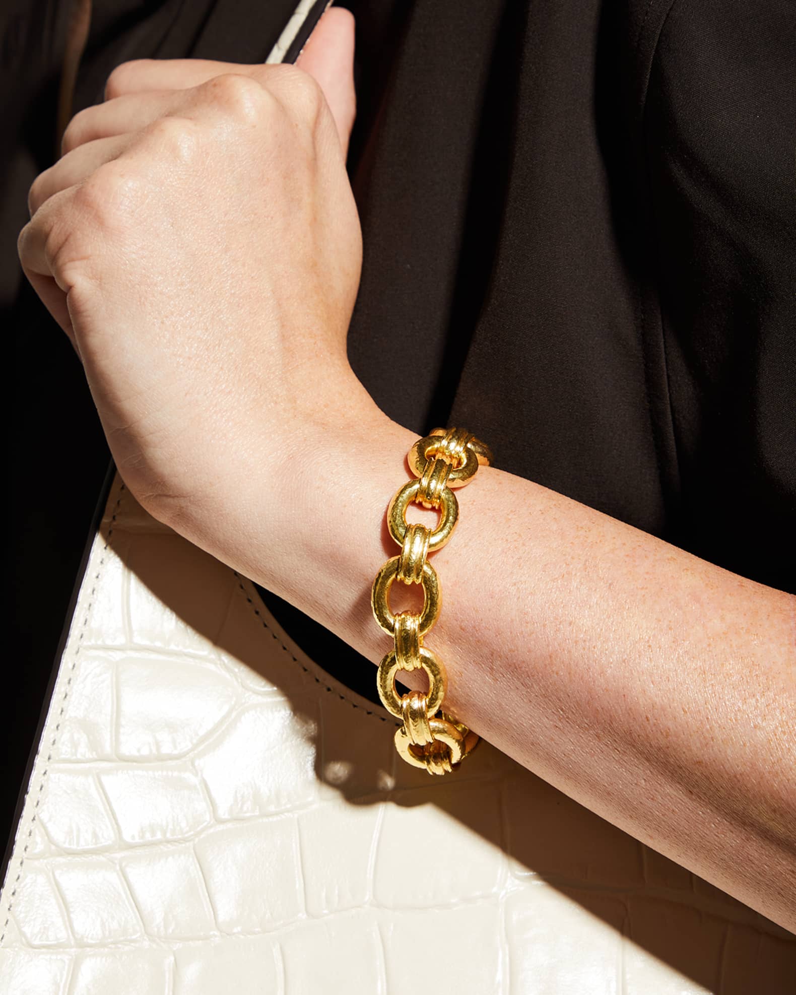 Elizabeth Locke 19k Borghese Link Bracelet | Neiman Marcus