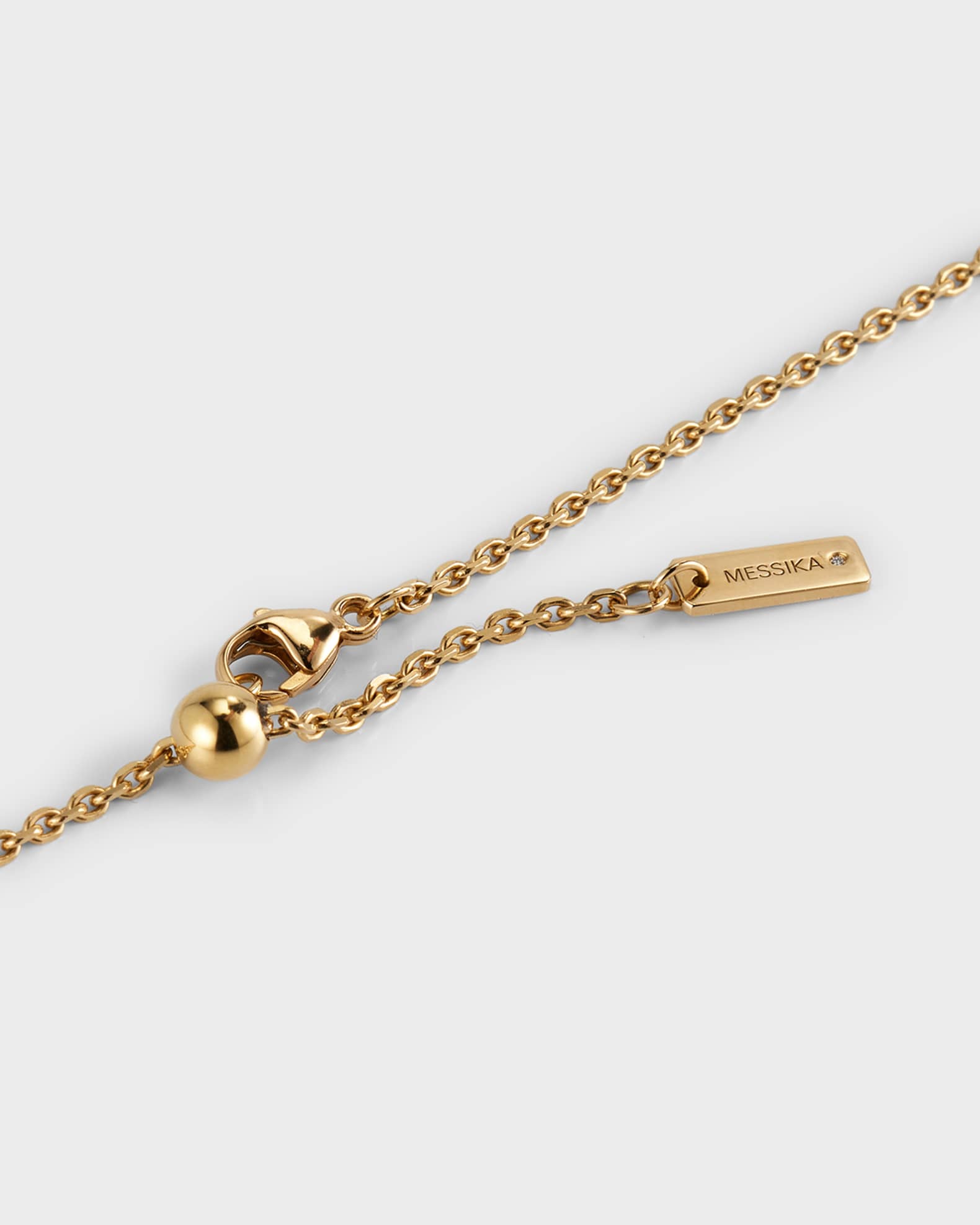 Messika So Move 18k Gold Diamond Pendant Necklace | Neiman Marcus