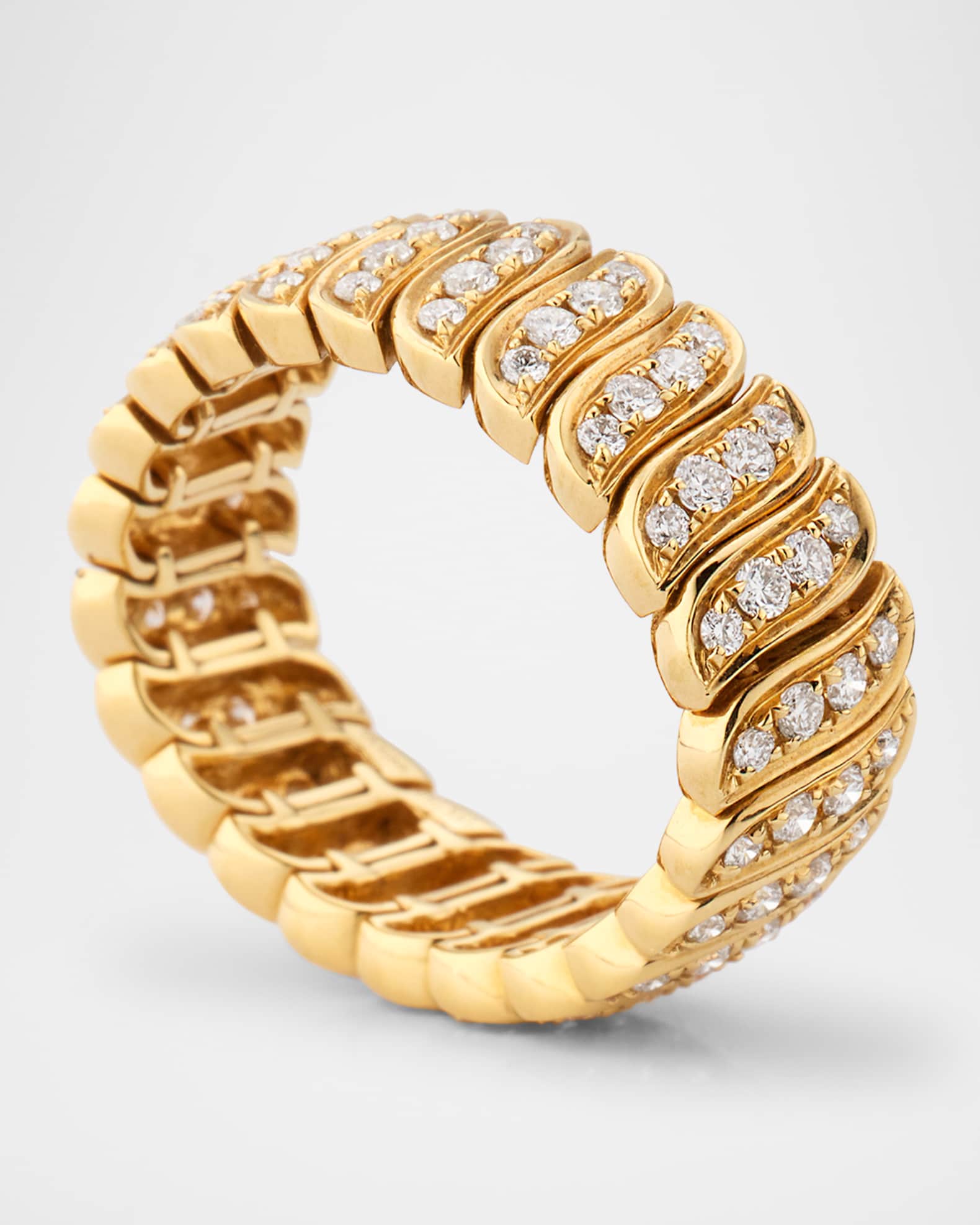 Anita Ko 18K Yellow Gold Diamond Zoe Ring | Neiman Marcus
