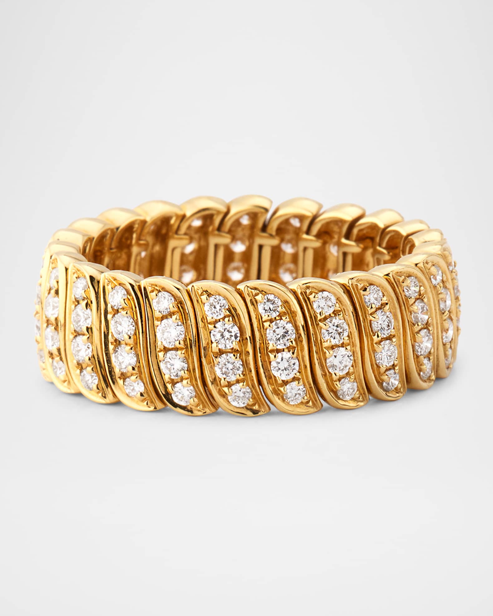 Anita Ko 18K Yellow Gold Diamond Zoe Ring | Neiman Marcus