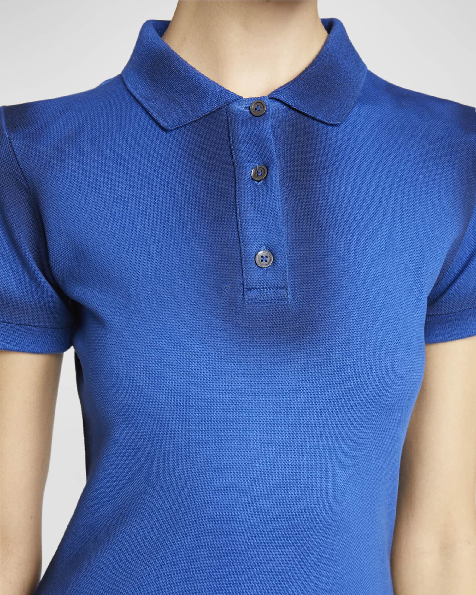 Loewe Knit Polo Midi Dress | Neiman Marcus