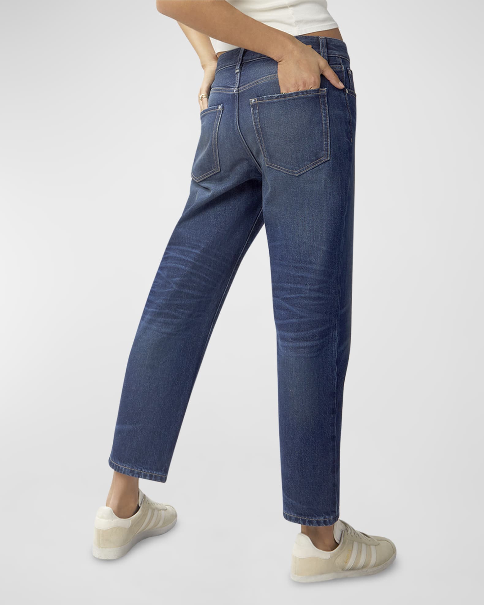 Current/Elliott The Boy Genius Boyfriend Jeans | Neiman Marcus