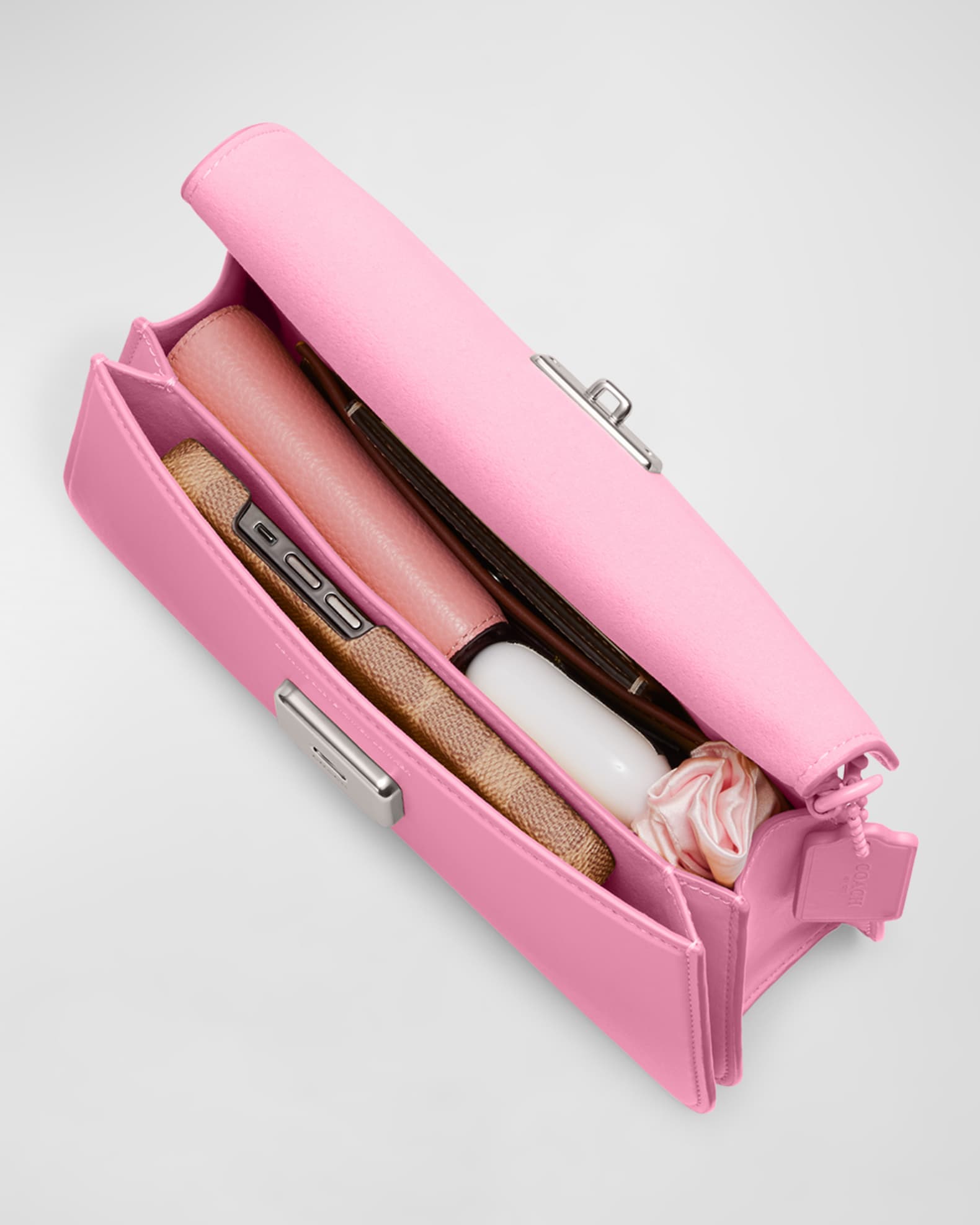 Coach Juno Monochrome Glovetanned Leather Shoulder Bag | Neiman Marcus