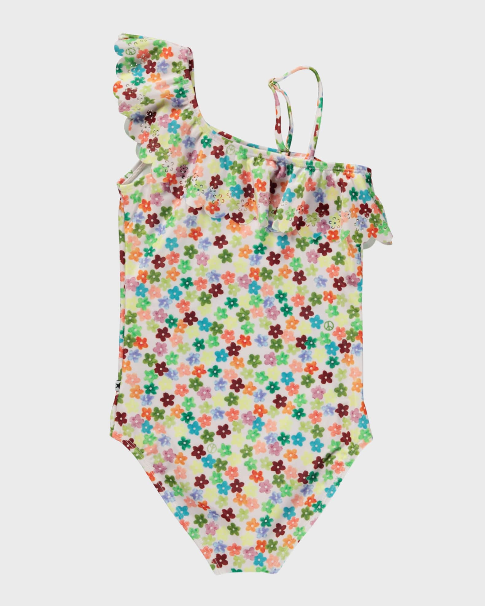Girl's Net One-Piece Swimsuit | Neiman Marcus