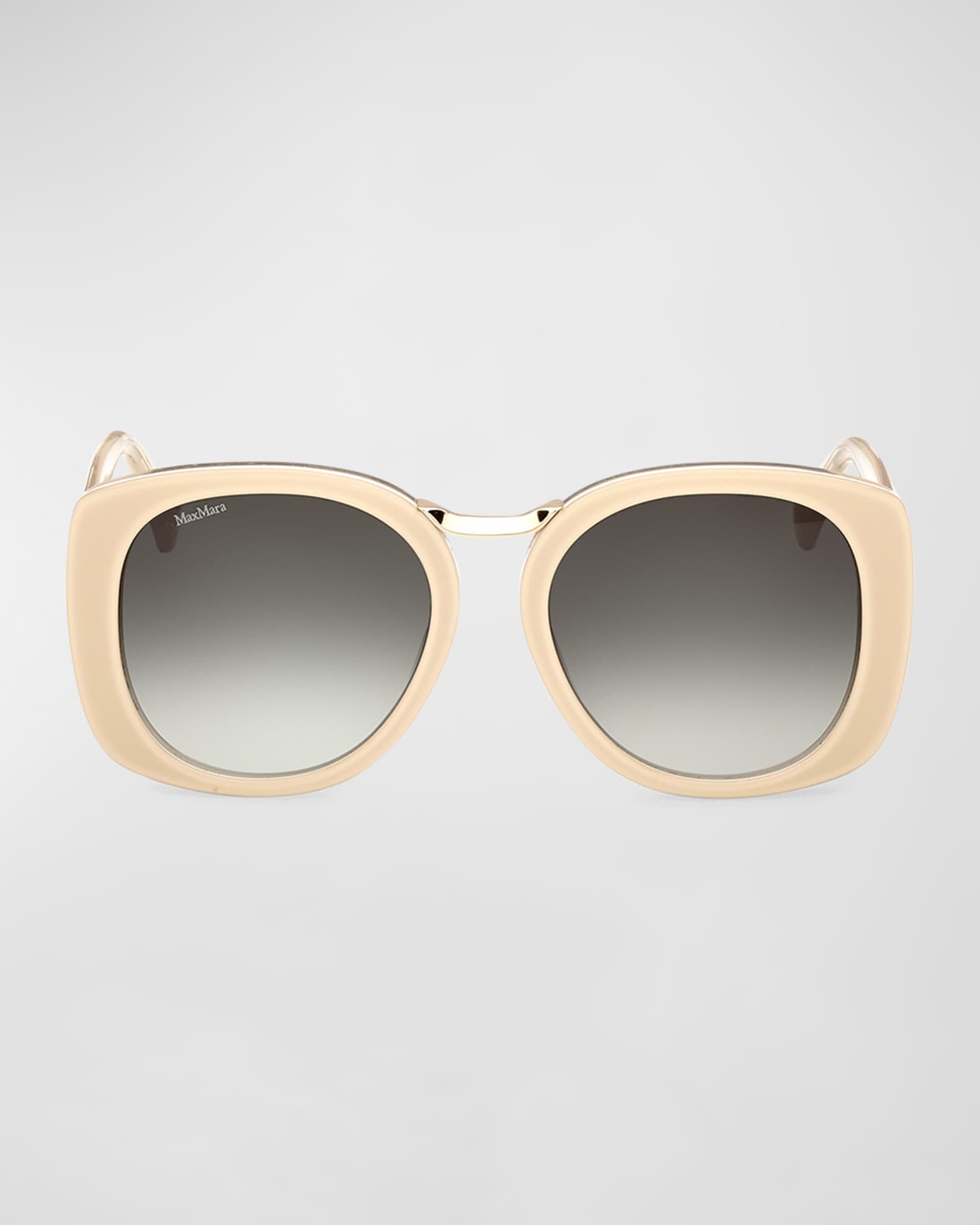 Max Mara Bridge Acetate Butterfly Sunglasses | Neiman Marcus