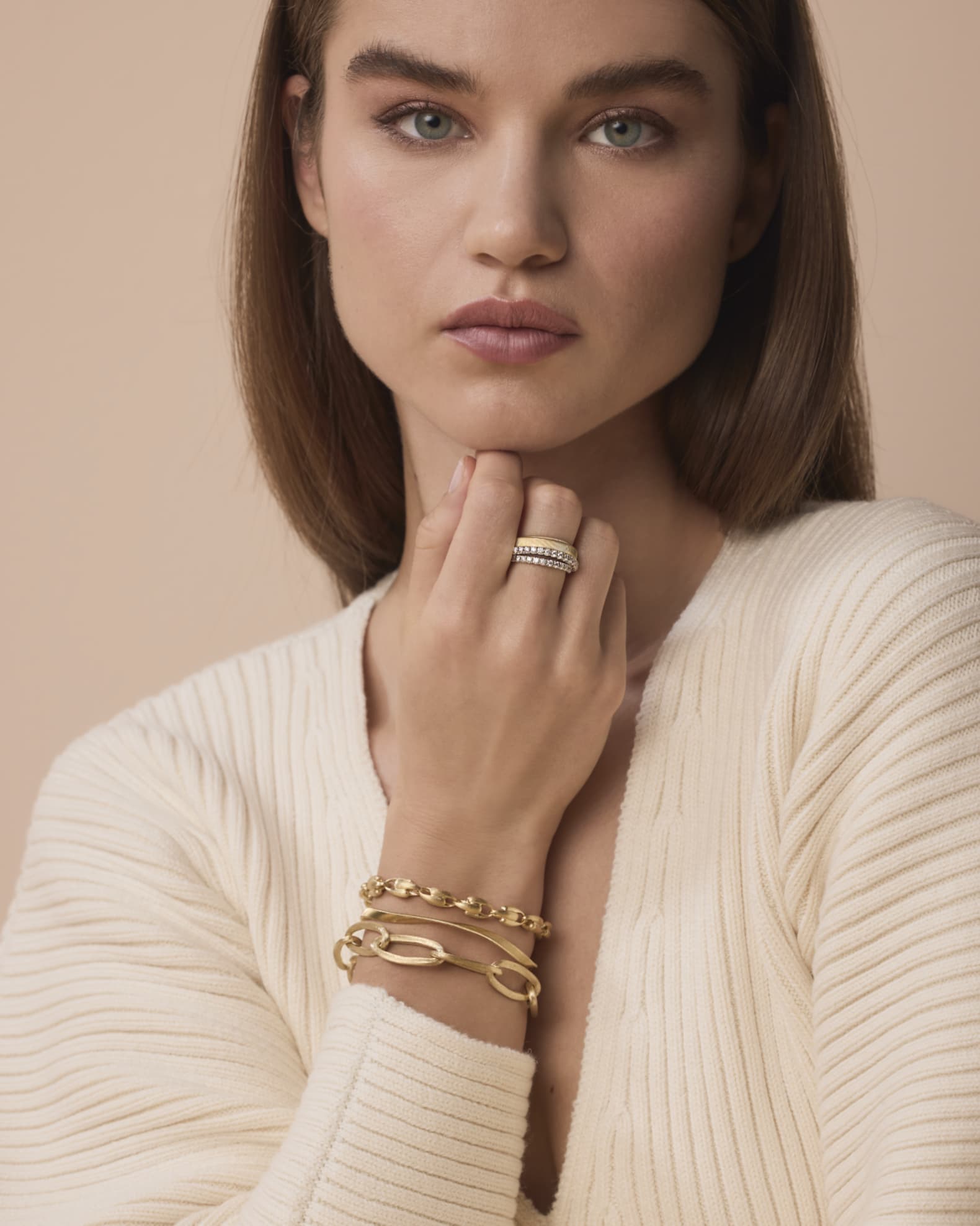 Marco Bicego Marrakech 18K Yellow Gold Coil Bracelet | Neiman Marcus