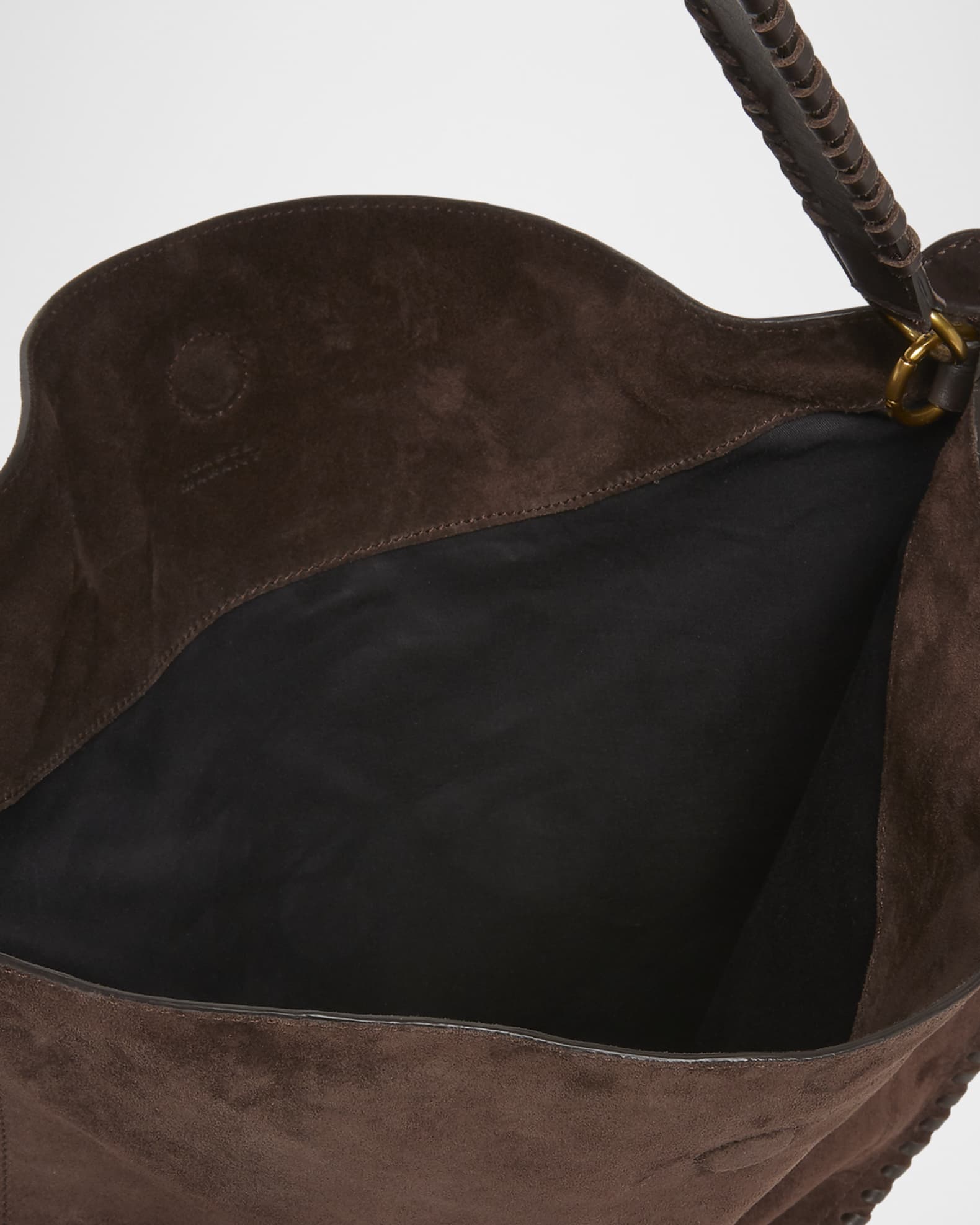 Isabel Marant Oskan Soft Suede Hobo Bag | Neiman Marcus