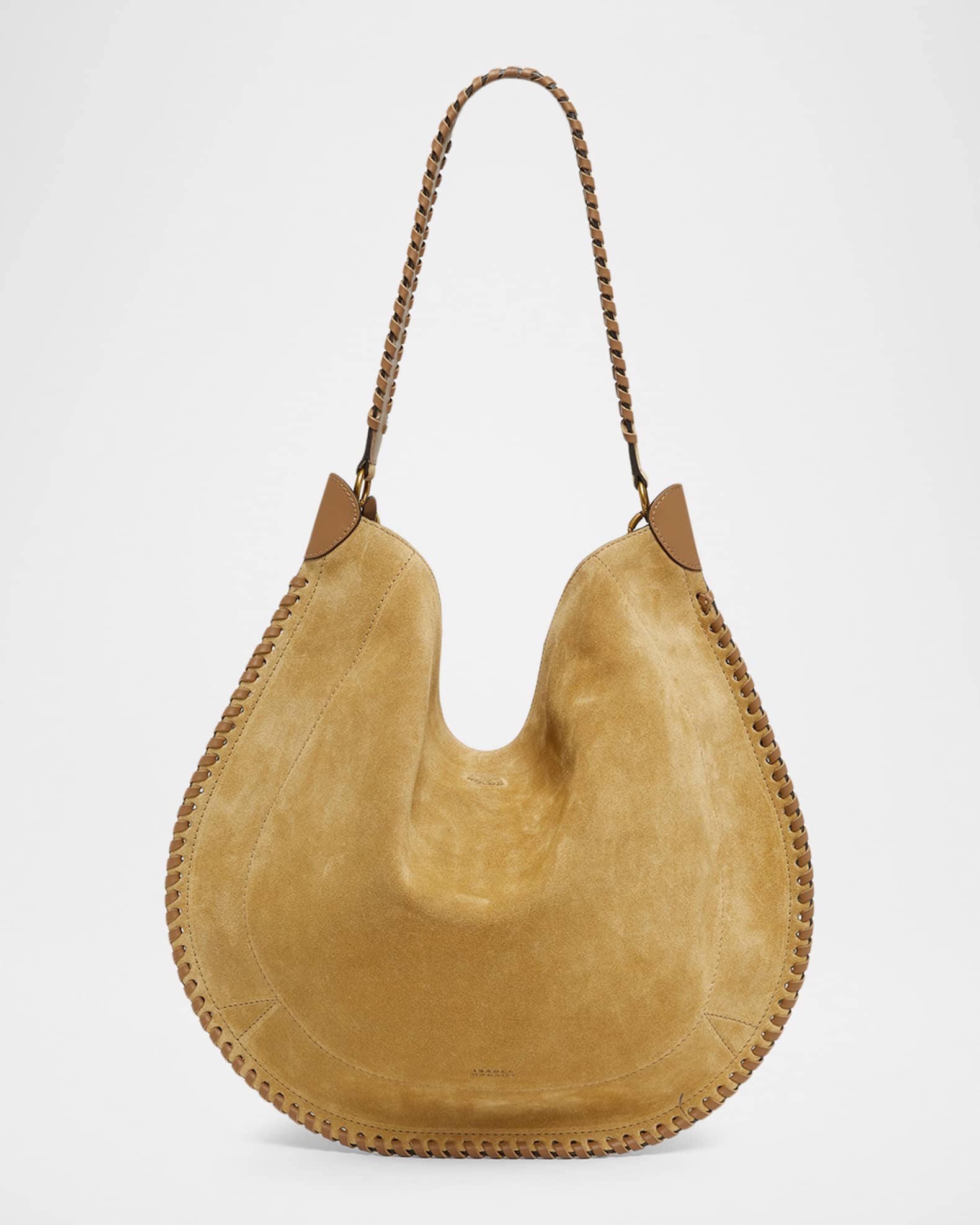 Isabel Marant Oskan Soft Suede Hobo Bag | Neiman Marcus