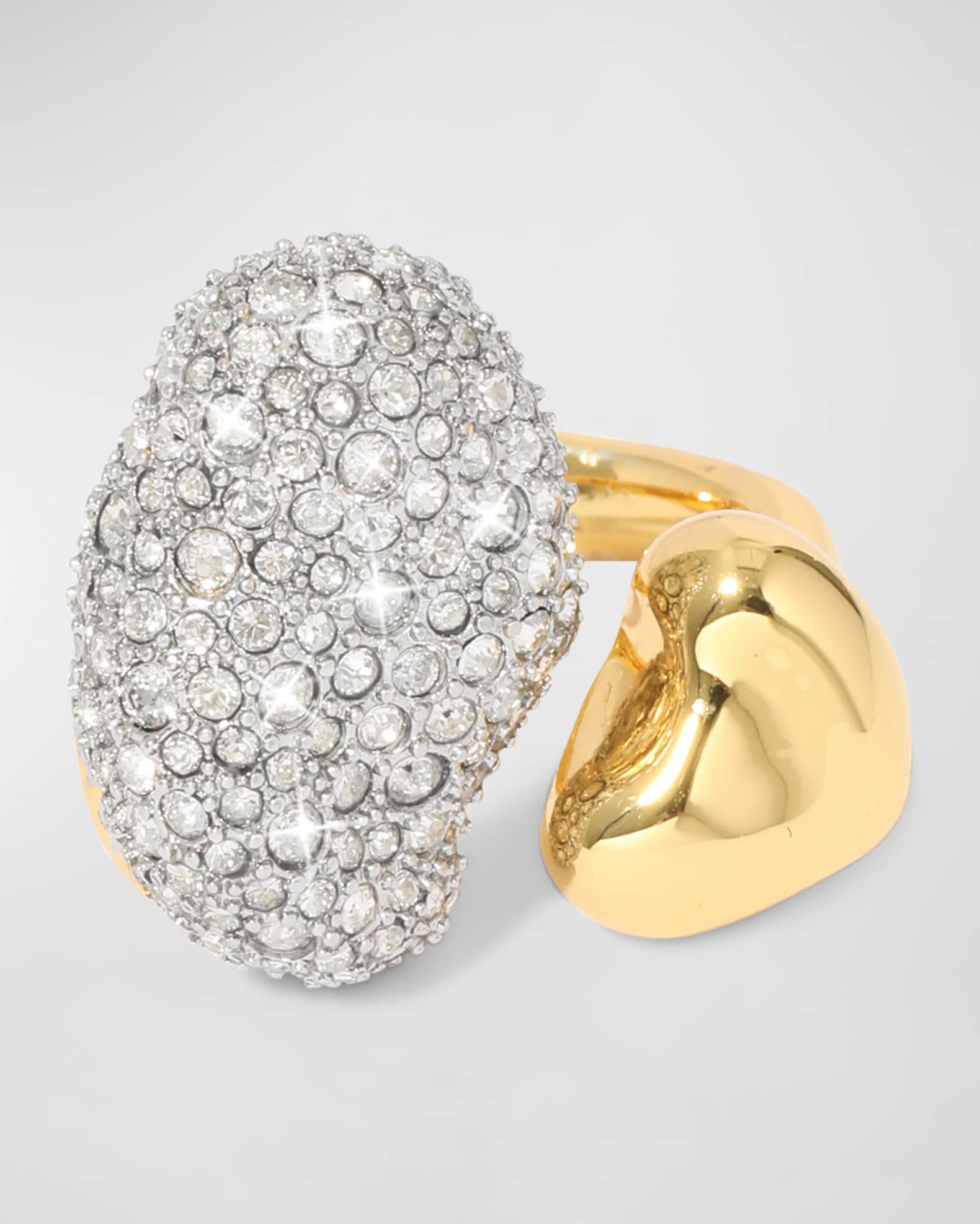 Alexis Bittar Solanales Crystal Pebble Ring | Neiman Marcus