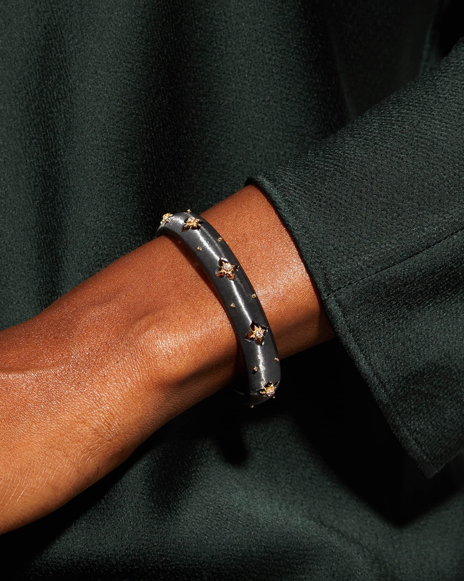 Buccellati Macri Giglio 18K Gold Cuff Bracelet | Neiman Marcus