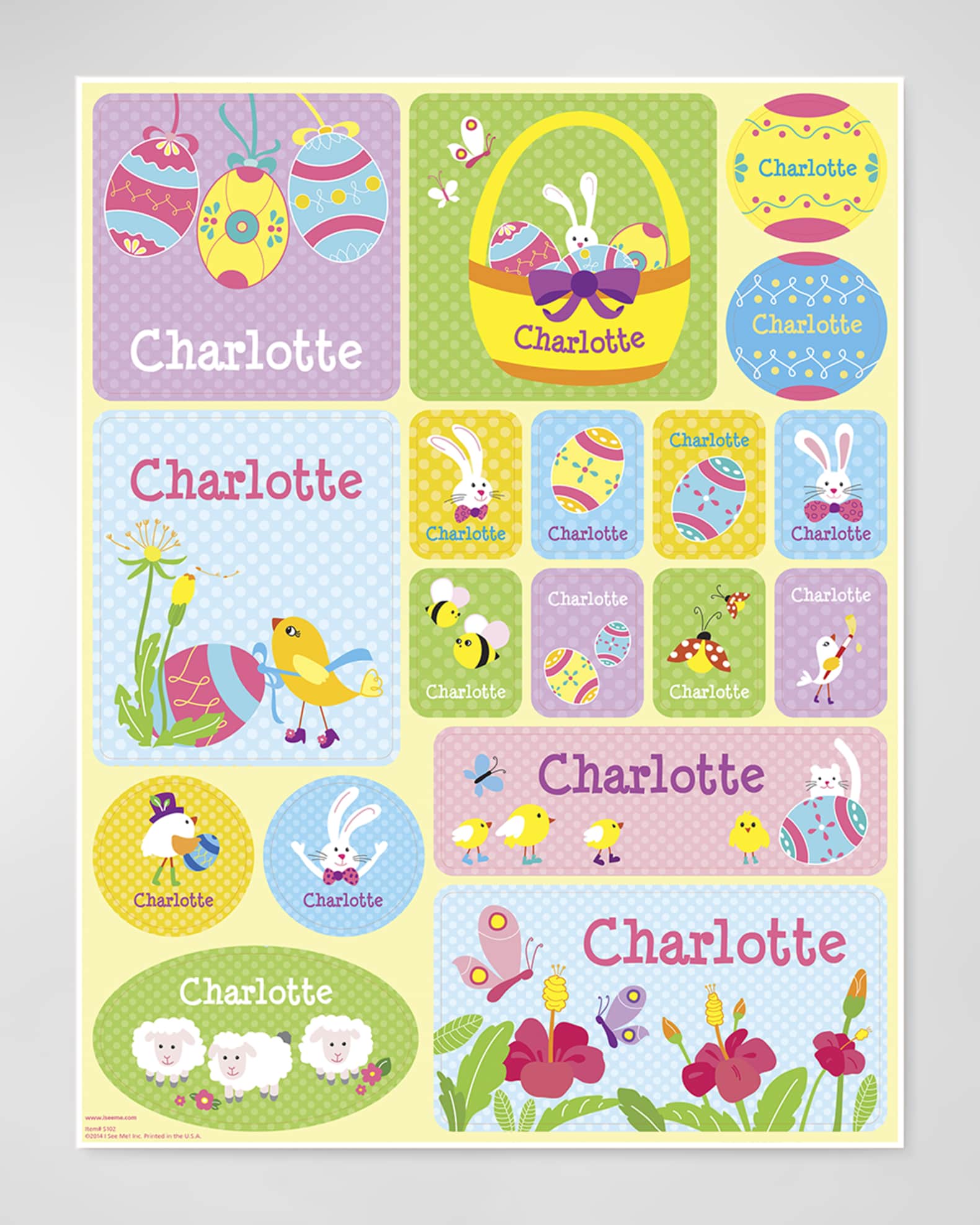 I See Me! Easter Personalized Board Book, Coloring Book and Sticker ...