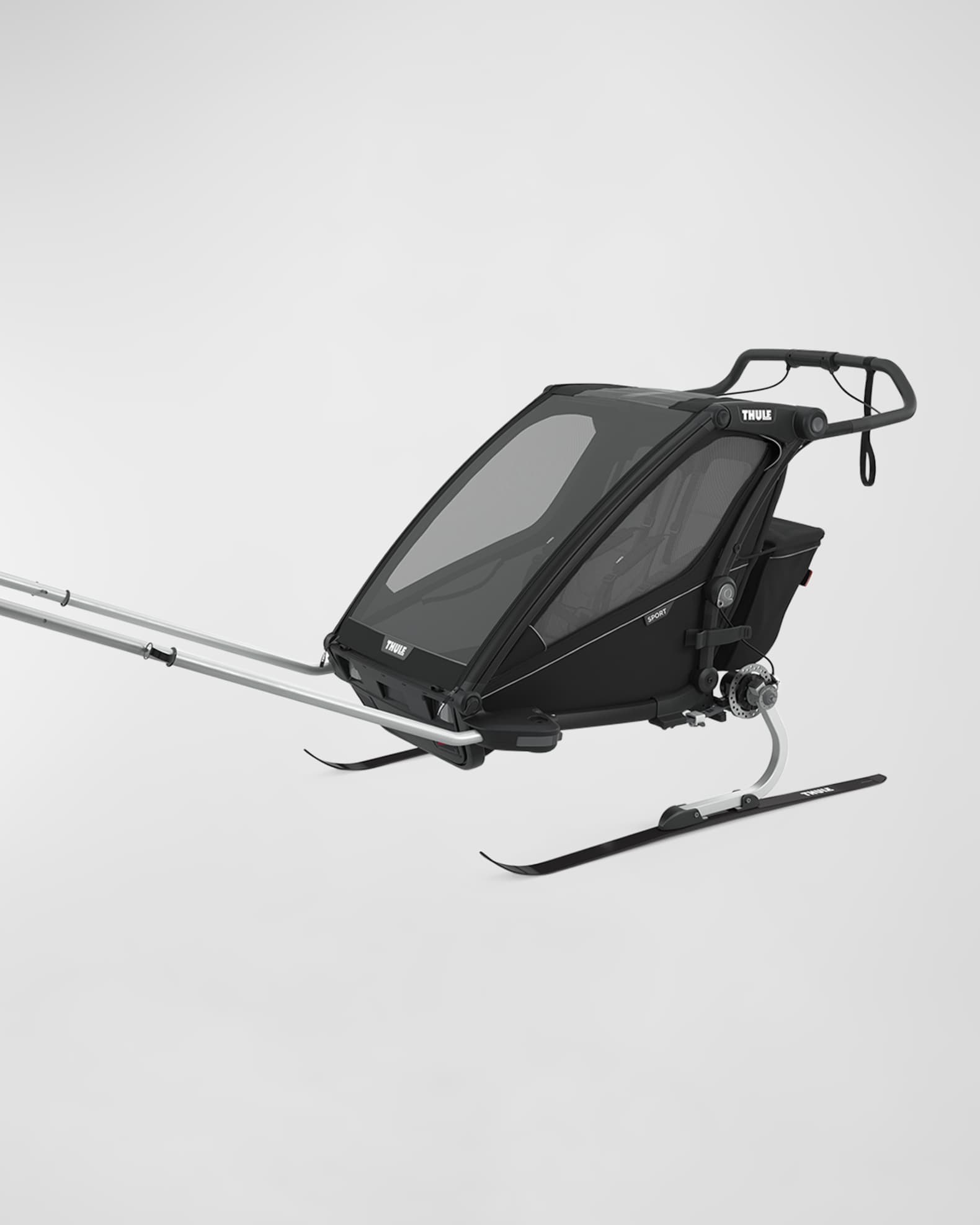 Thule Thule Chariot Sport 2-Seat Double Multi-Sport Bike Trailer ...