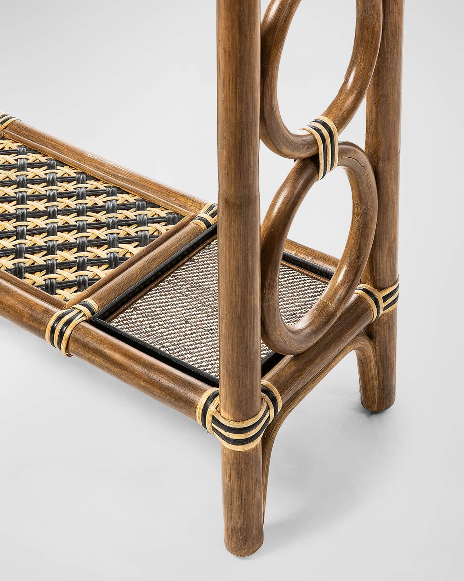 MacKenzie-Childs Wild Indoors Rattan Hall Tree | Neiman Marcus