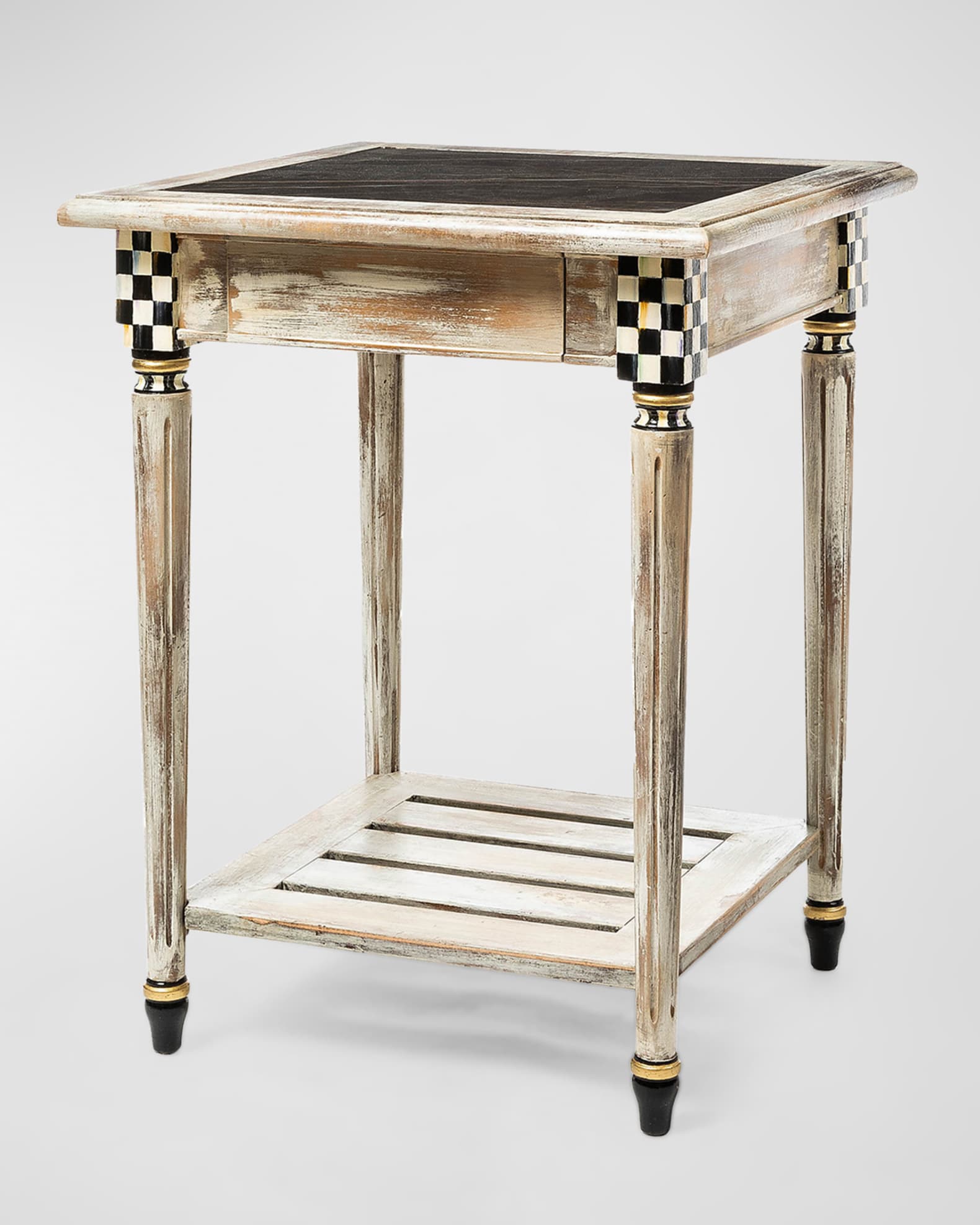 MacKenzie-Childs Tuscan Farm Square Accent Table | Neiman Marcus