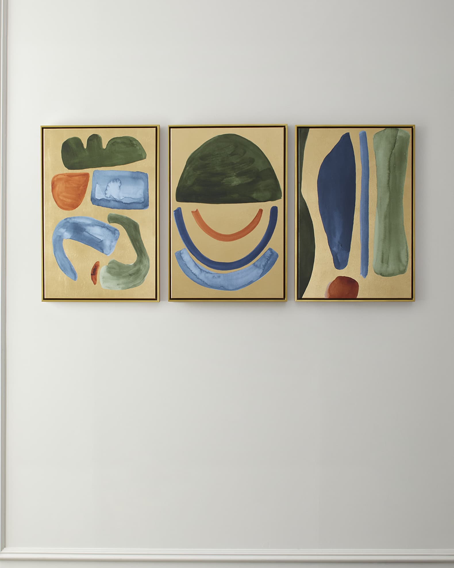 "Shapes in Harmony" by Jean Kenna Wall Art Collection | Neiman Marcus