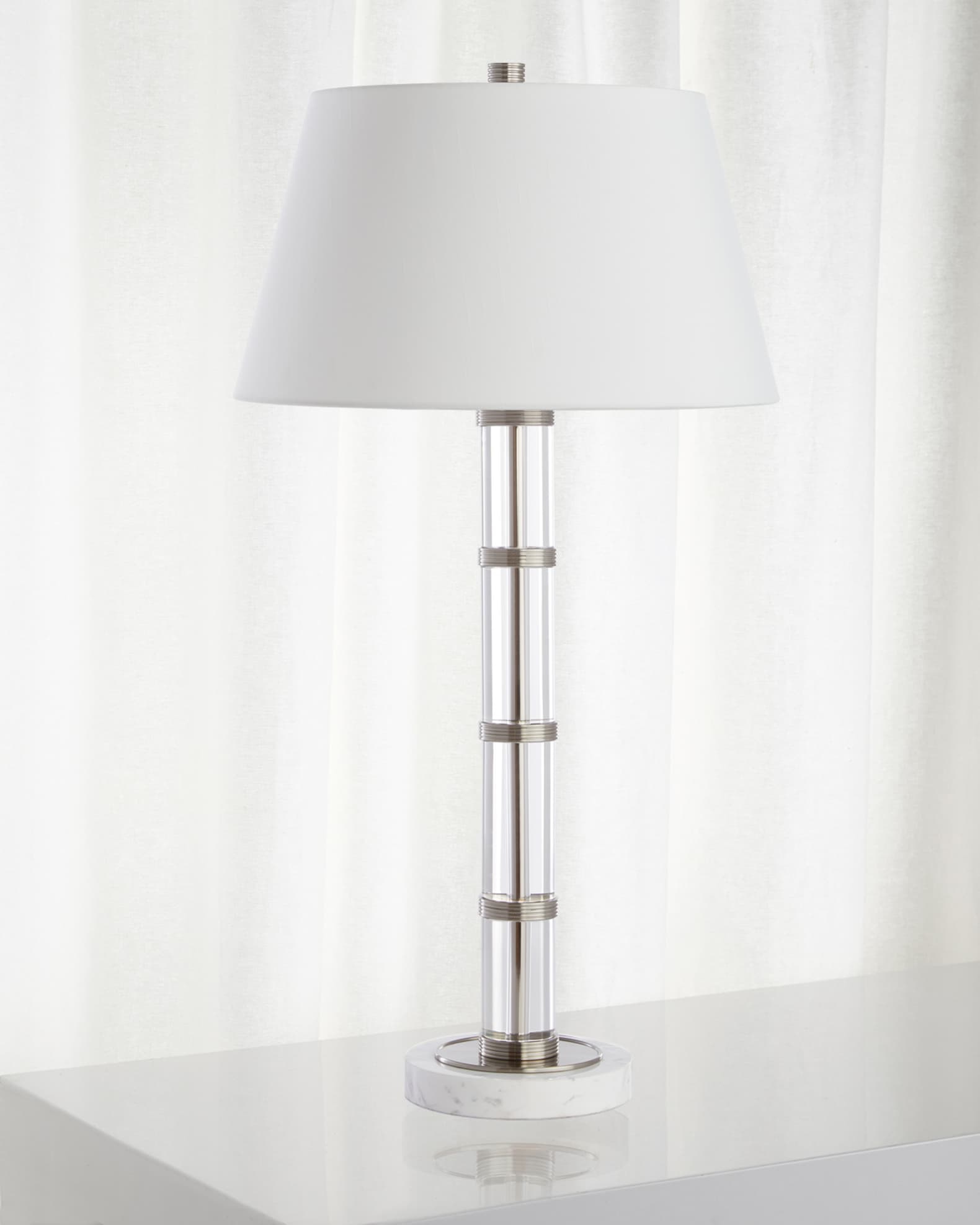 Silvia Clear Table Lamp | Neiman Marcus