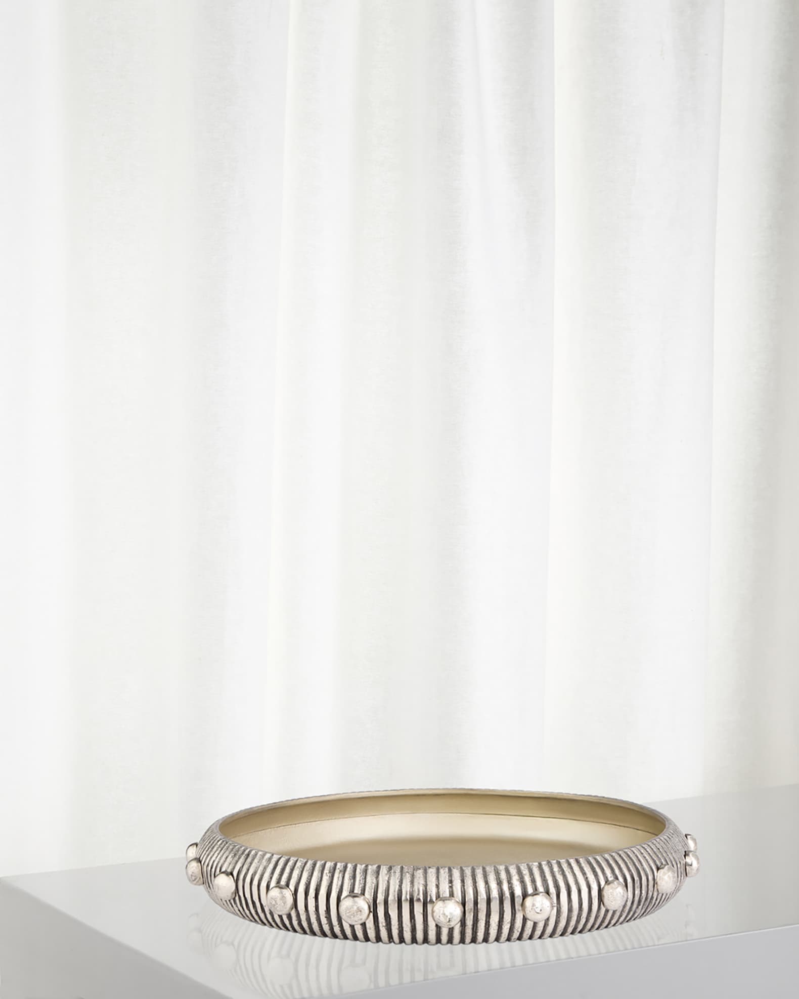 Batten Brass Tray, Large | Neiman Marcus