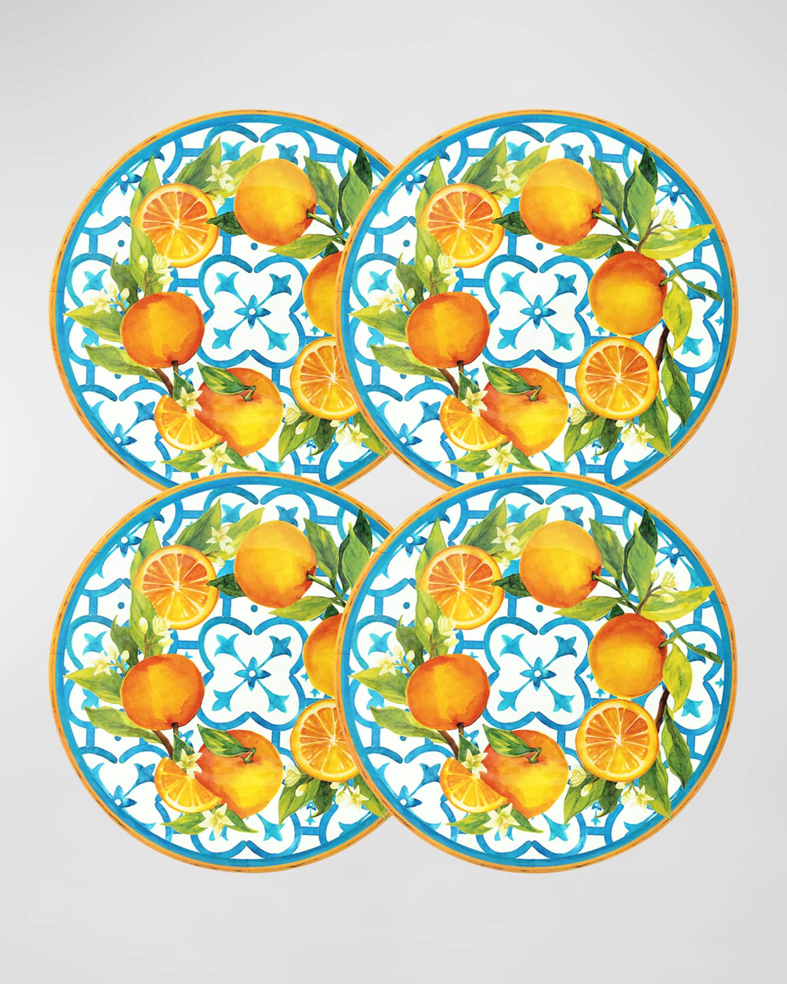 Le Cadeaux Valencia Dinner Plates, Set of 4 | Neiman Marcus