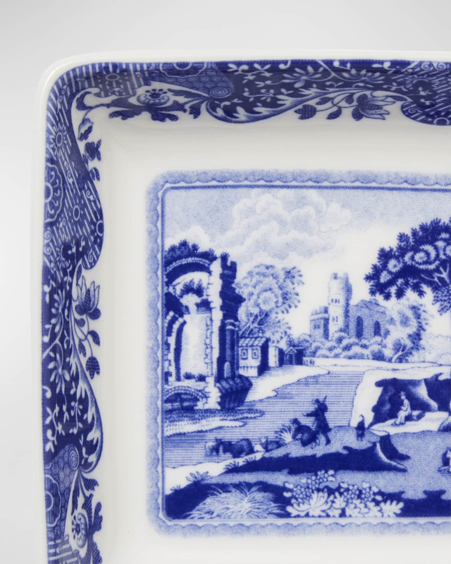 Spode Blue Italian Square Dishes, Set of 4 | Neiman Marcus