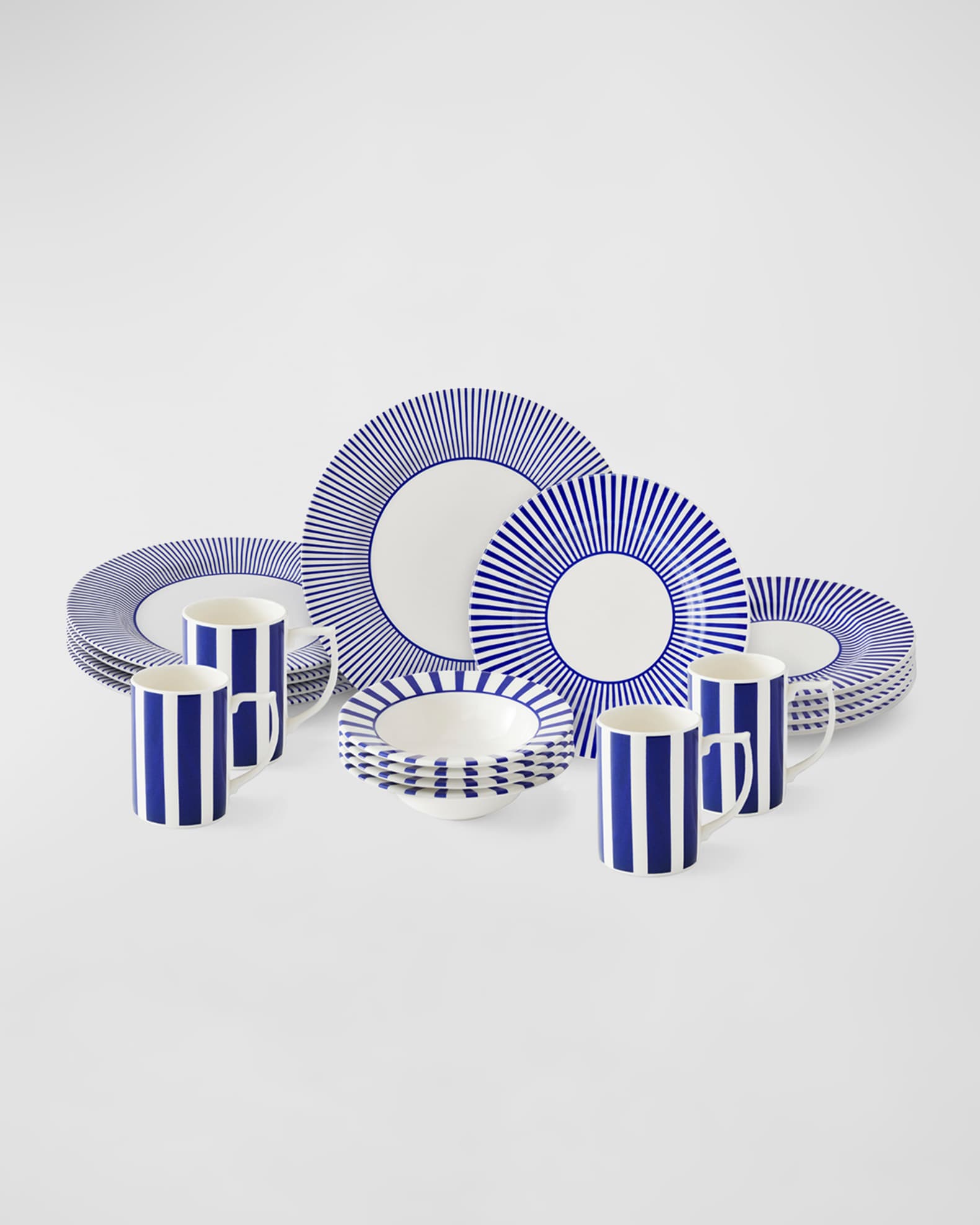 Spode Blue Italian Stecatto 16-Piece Dinnerware Set | Neiman Marcus