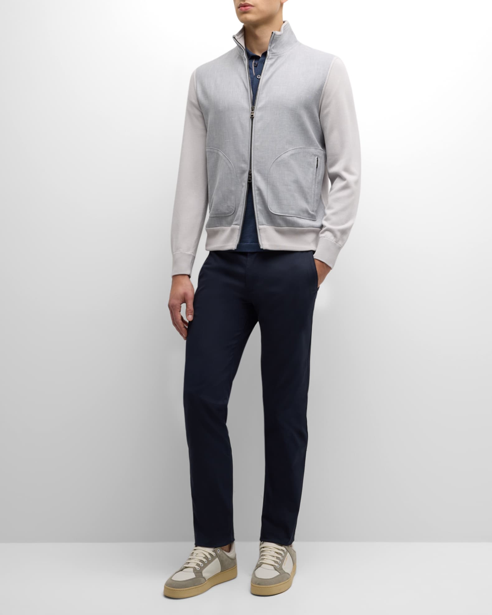 Fioroni Men's Storm System Bomber Jacket | Neiman Marcus